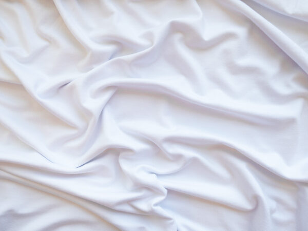 Softique Rayon/Spandex Jersey - White - Stonemountain & Daughter Fabrics
