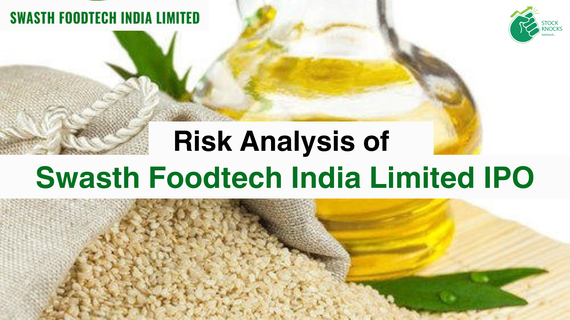 Risk Analysis of Swasth Foodtech India Limited IPO