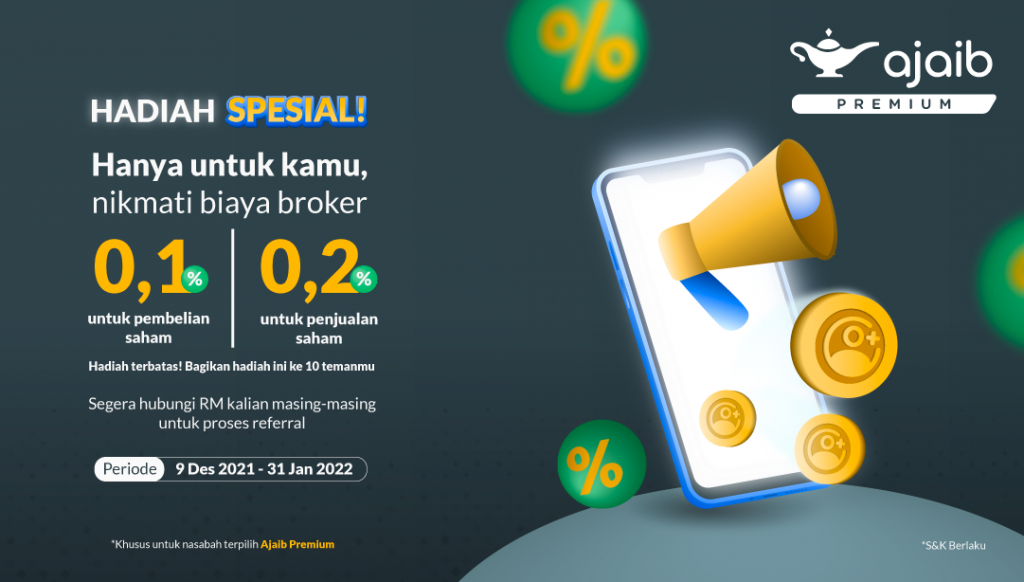 Syarat dan Ketentuan Ajaib Premium Hadiah Spesial - Ajaib