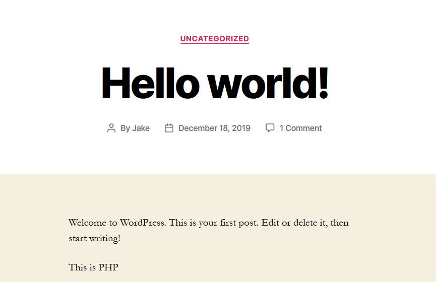 Easy Ways To Add Custom Php To Your Wordpress Post