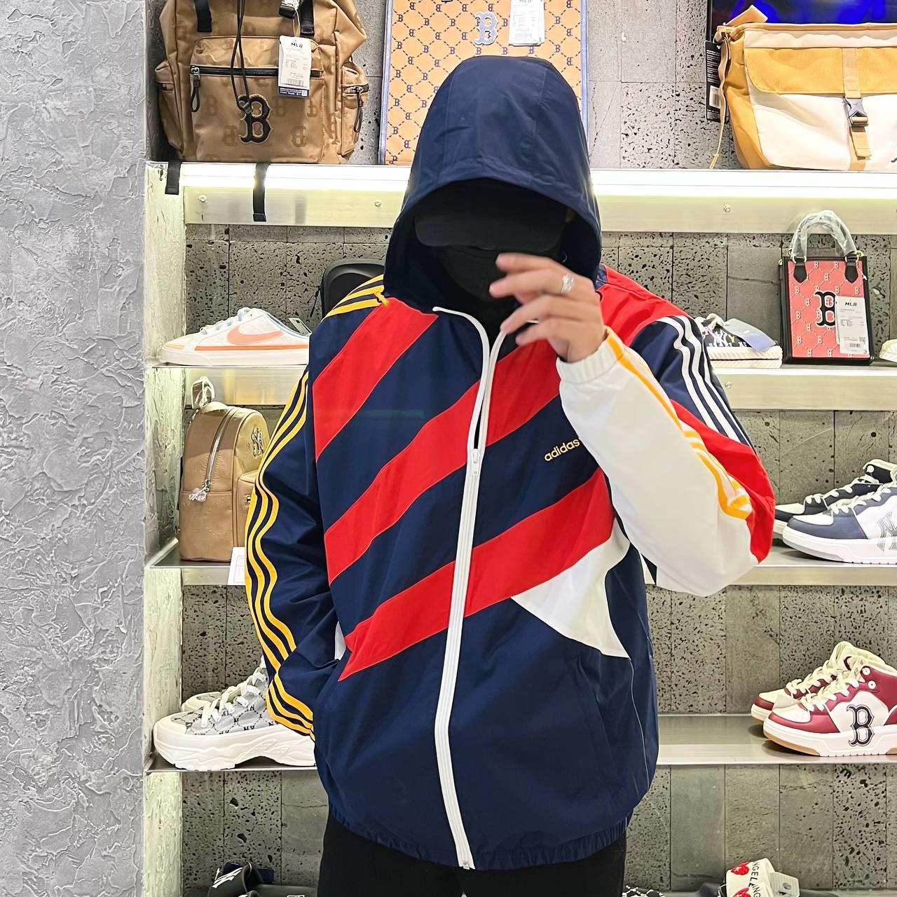 Minhshop.vn - Áo Khoác Adidas Navy/Red/Yellow [gj6730]