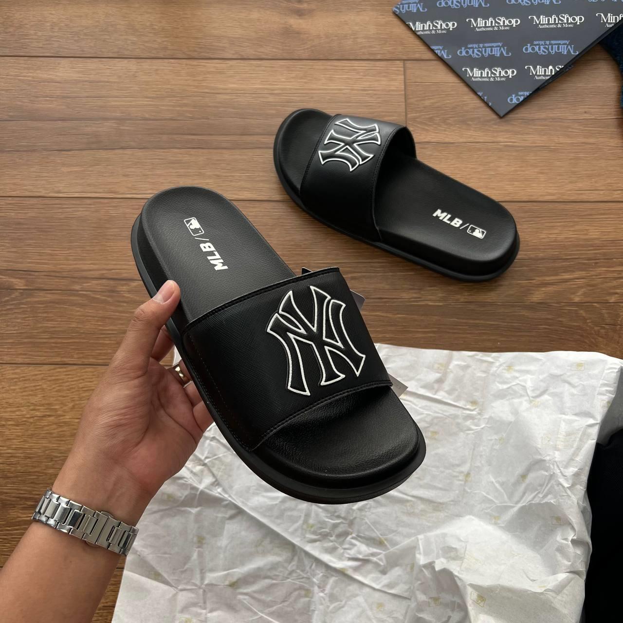 Minhshop.vn - Dép MLB Chunky Mound Basic New York Yankees ''Black ...