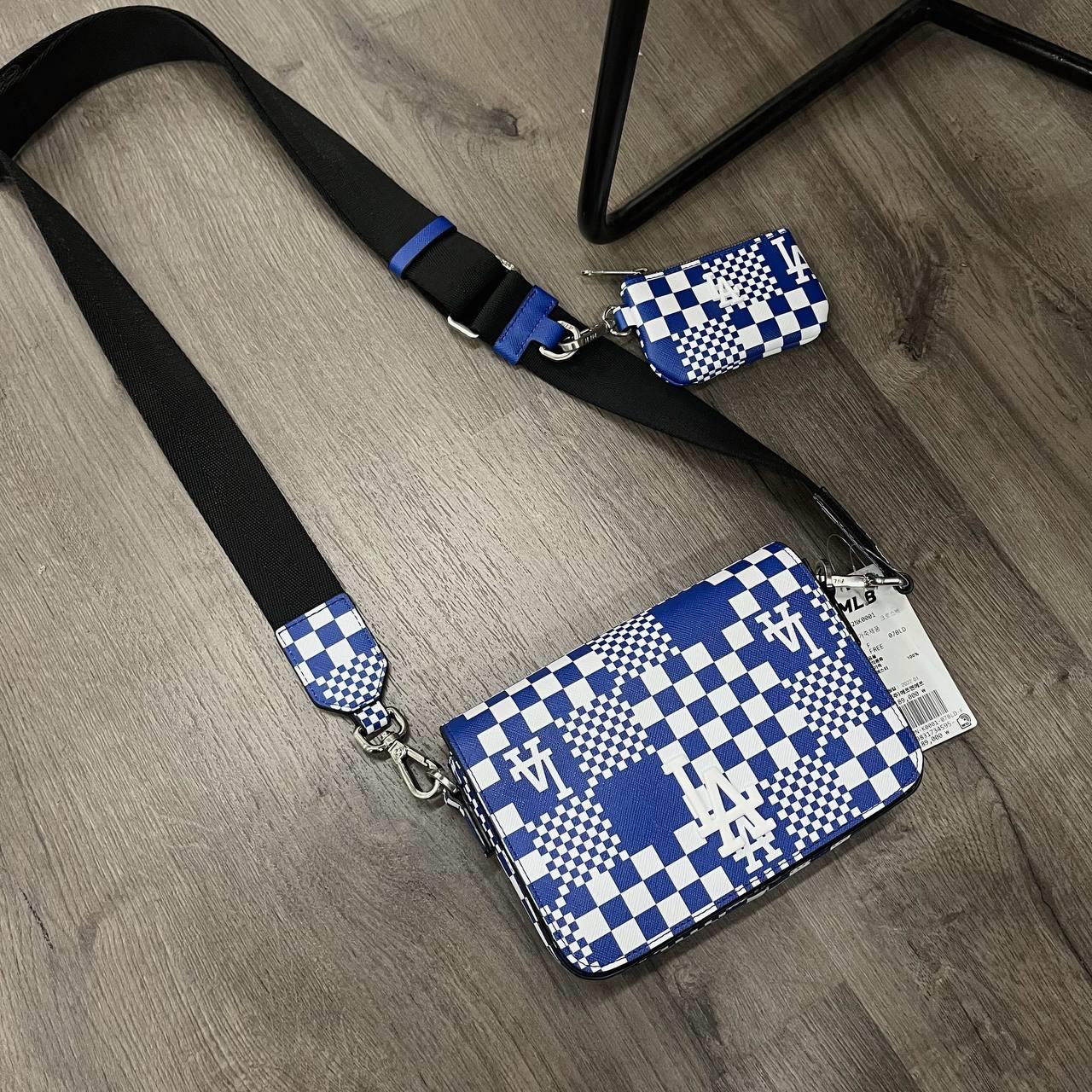 Minhshop.vn - Túi MLB Checkerboard Mini Cross Hoody Bag LA Dodgers ...