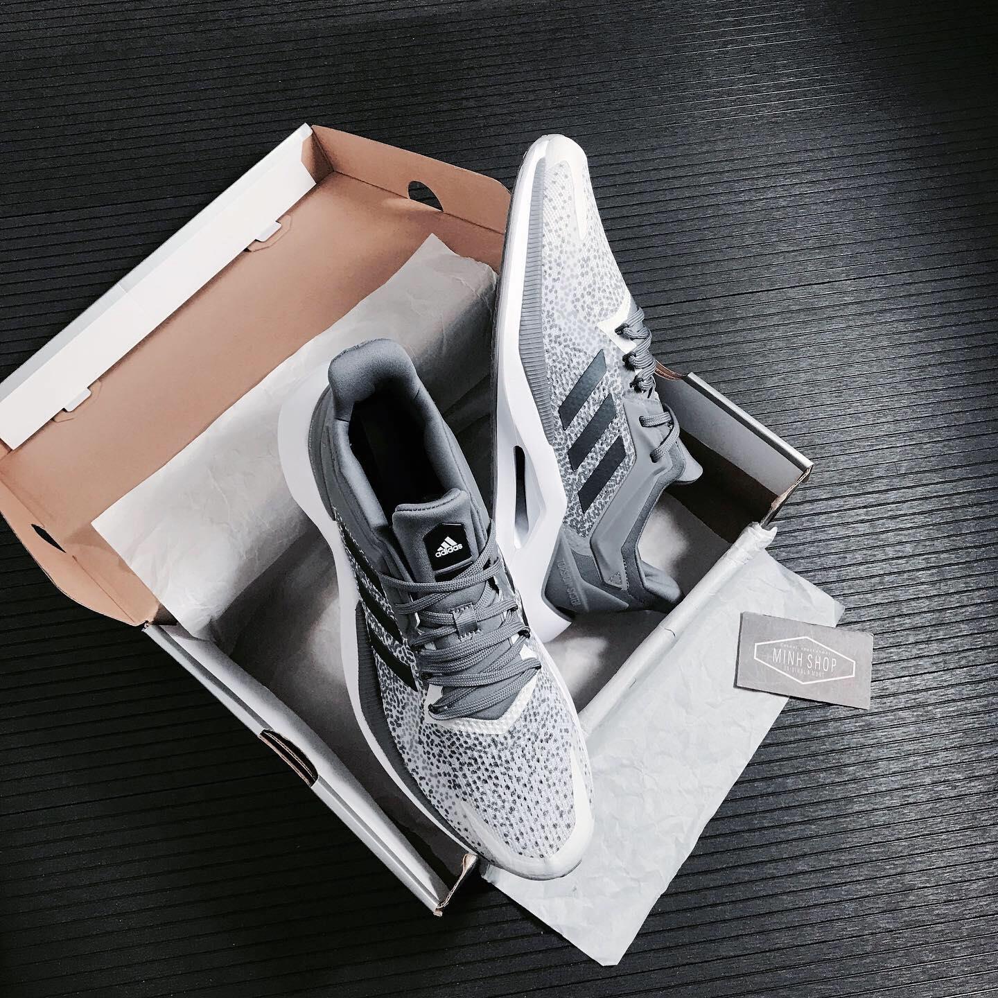 Minhshop.vn - -9XX Giày Adidas ALPHATORSION 2.0 Grey White [GZ8742]