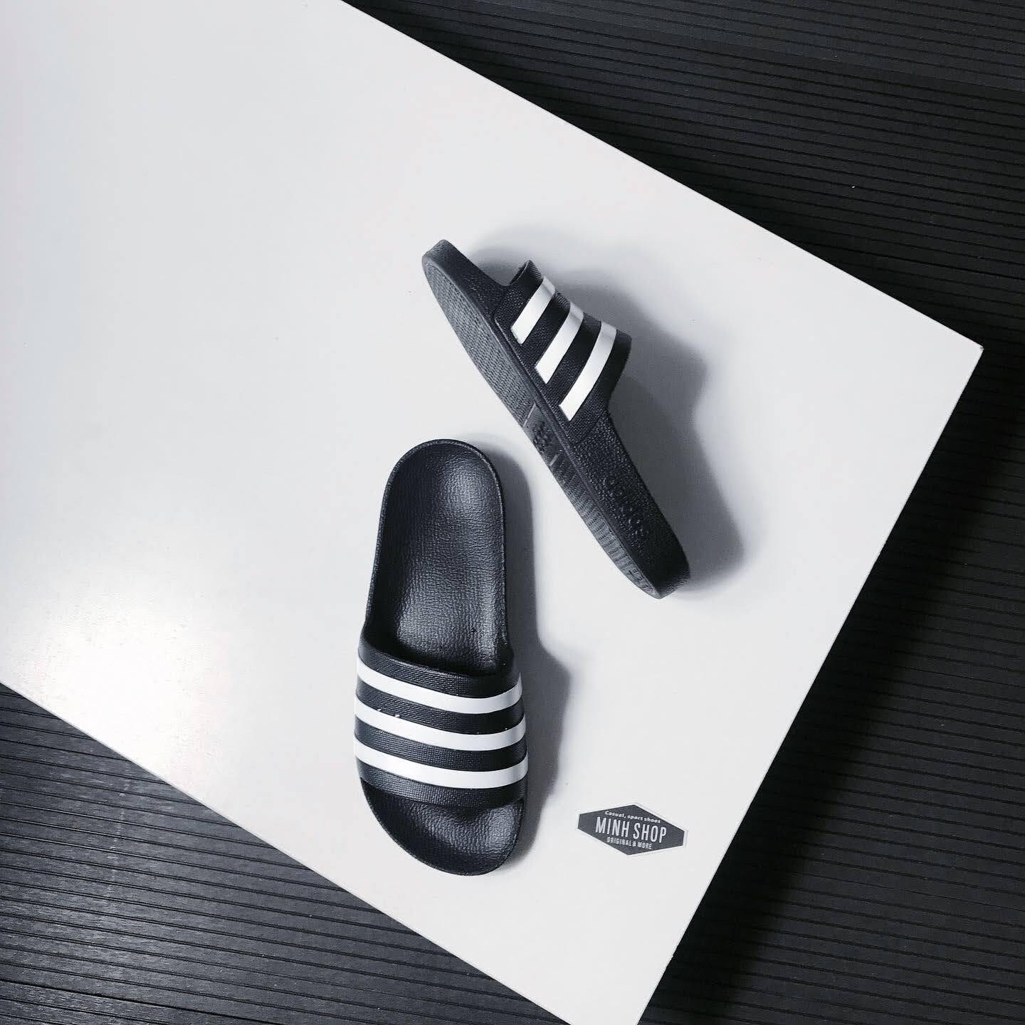 Minhshop.vn - CHỐNG NƯỚC 💦 💦 Dép Adidas Adilette Aqua Slides Black ...