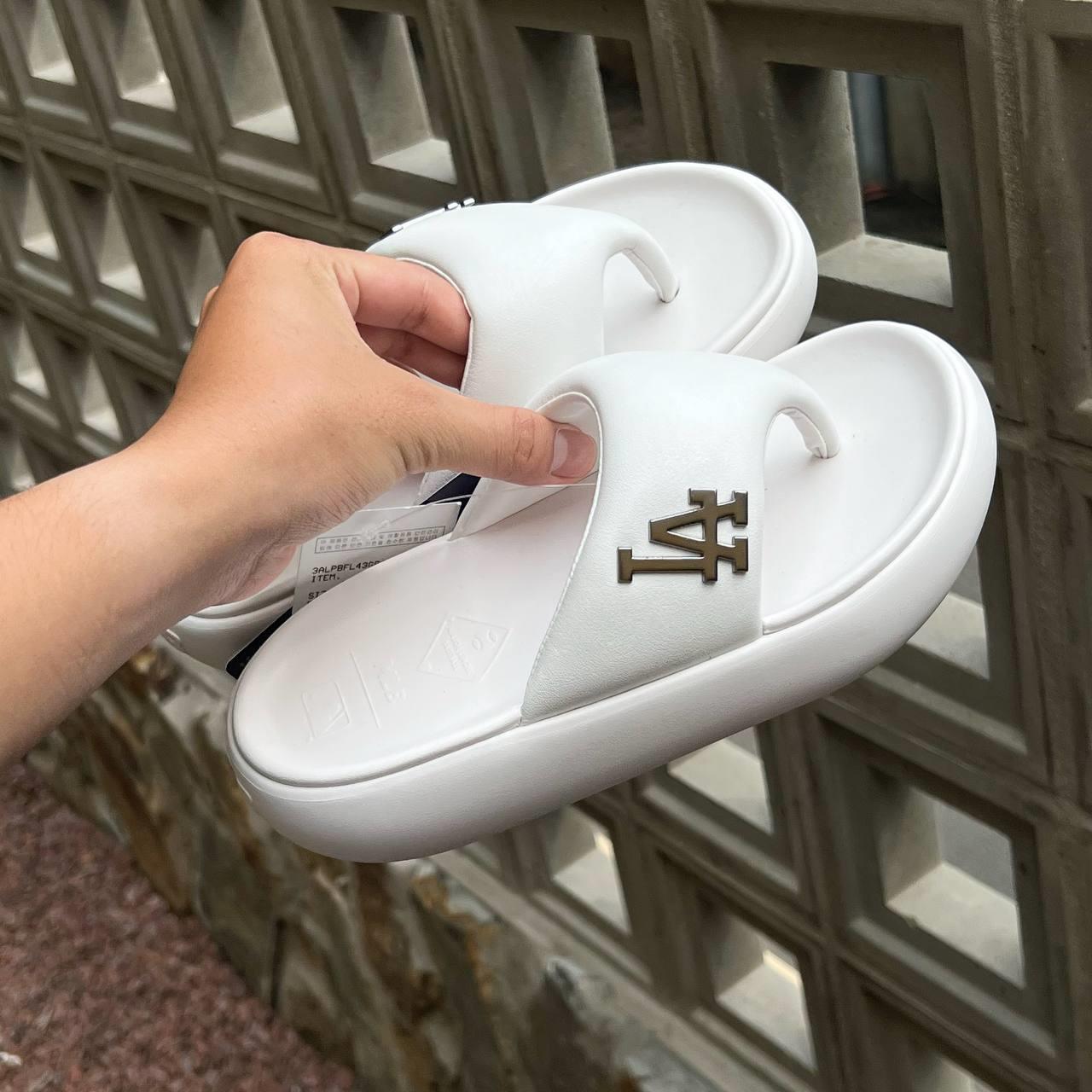 Minhshop.vn - Dép MLB Base Flip-flop Los Angeles Dodgers ''Ivory ...