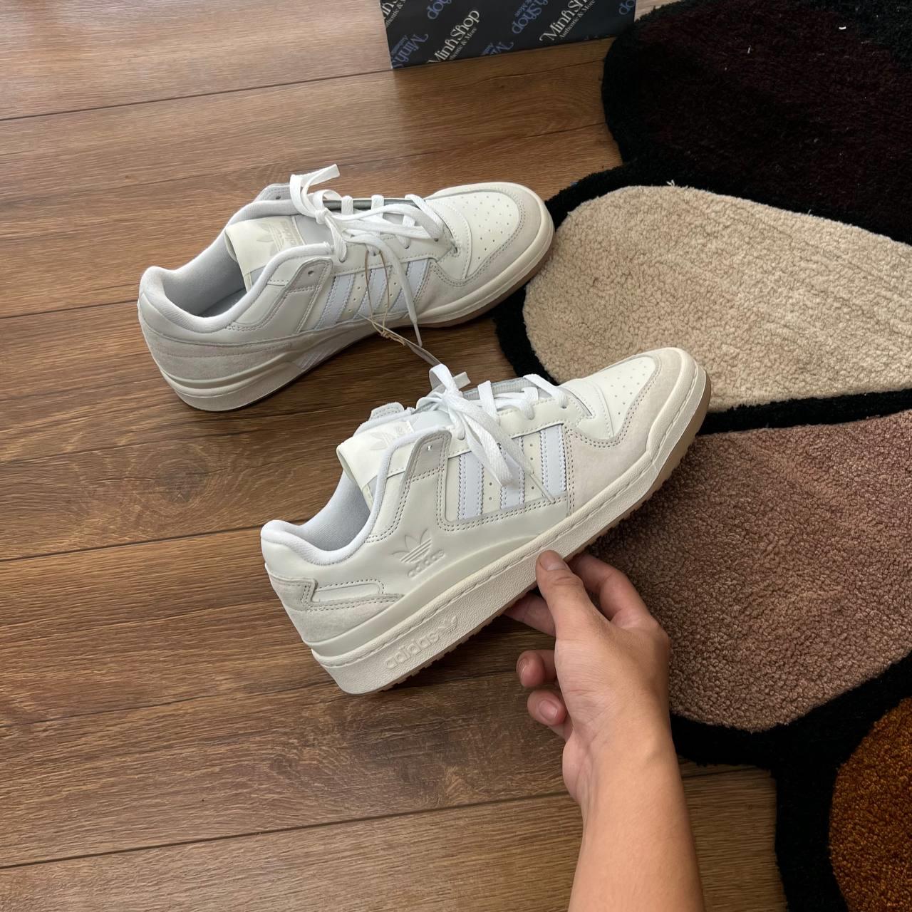 Minhshop.vn - Giày Adidas Originals FORUM Low Classic 'White' [ID6858]