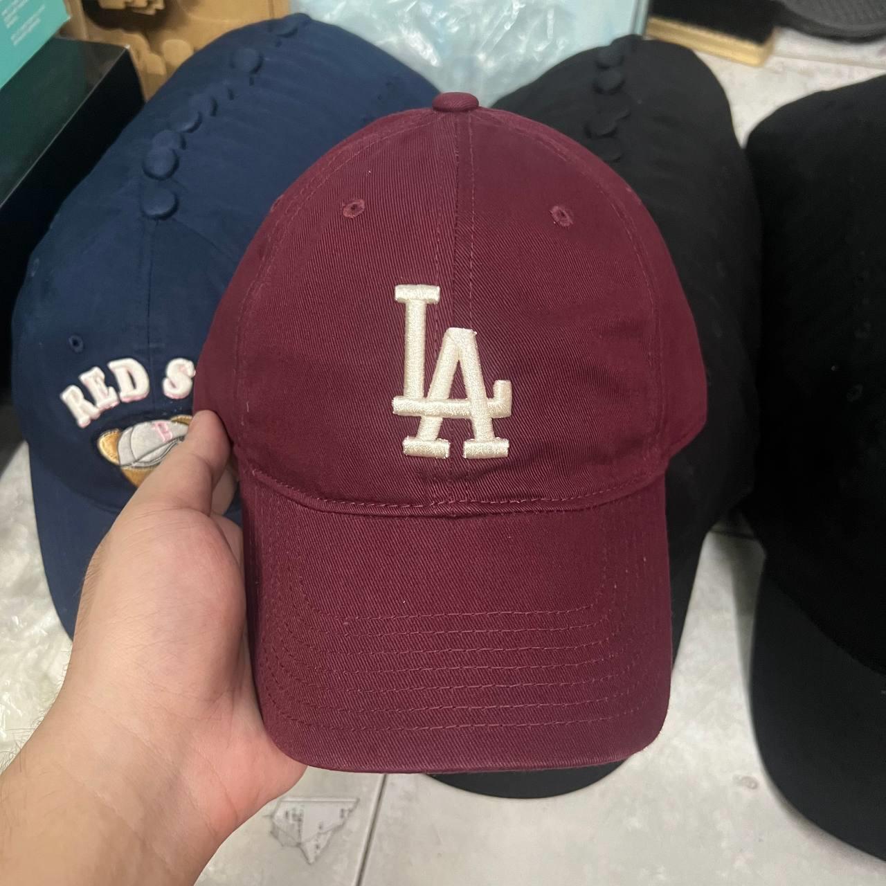 Minhshop.vn - Nón MLB Big Logo LA Dodgers Plum Red - ZZZ