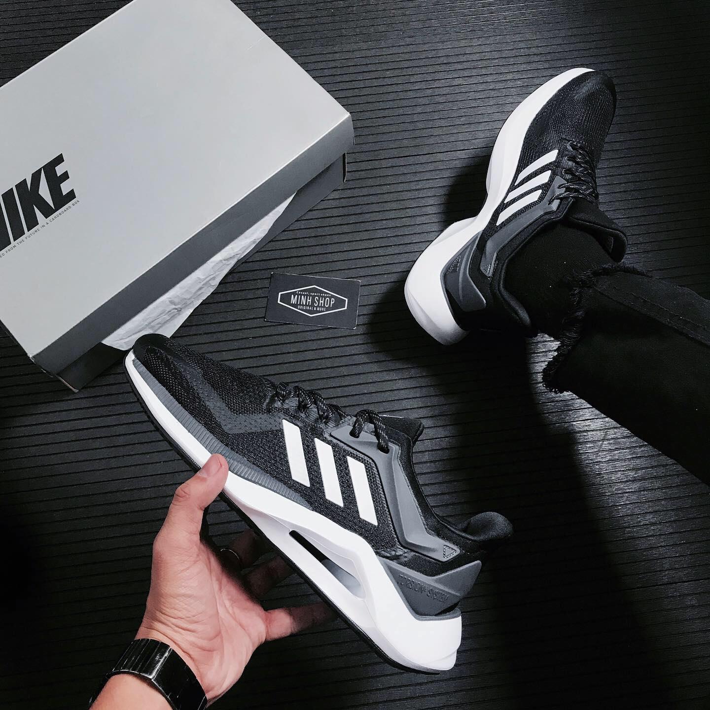 Minhshop.vn - Giày Adidas ALPHATORSION 2.0 Black White [GZ8738]