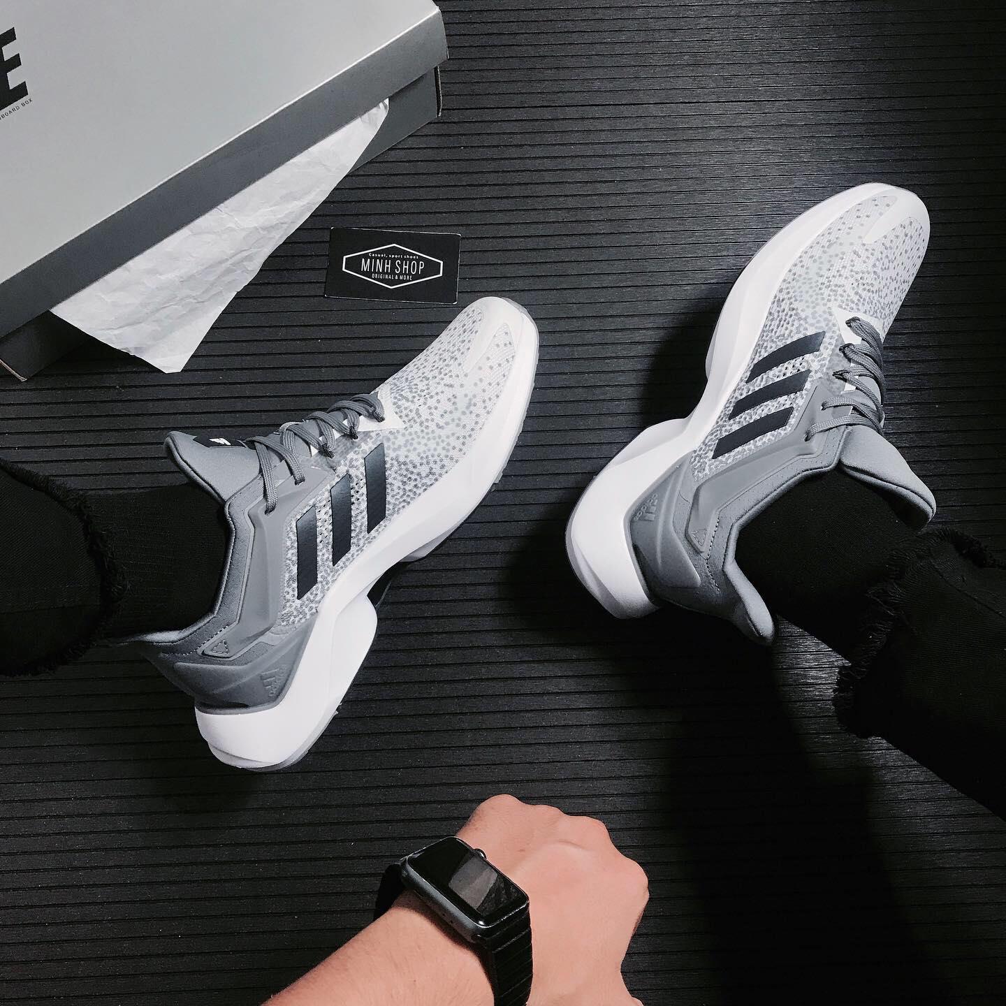 Minhshop.vn - -9XX Giày Adidas ALPHATORSION 2.0 Grey White [GZ8742]