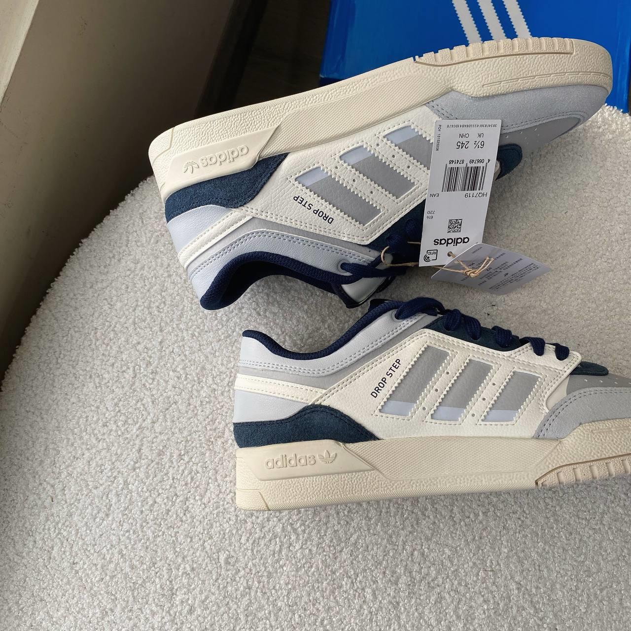 Minhshop.vn - Giày Adidas Drop Step Low Off White Halo Blue [HQ7119]