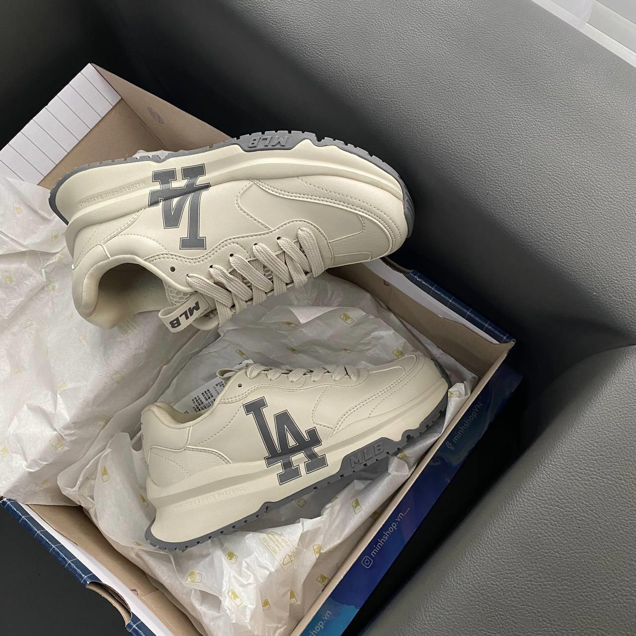 Minhshop.vn - Giày MLB Chunky Runner BASIC LA DODGERS 'GREY ...