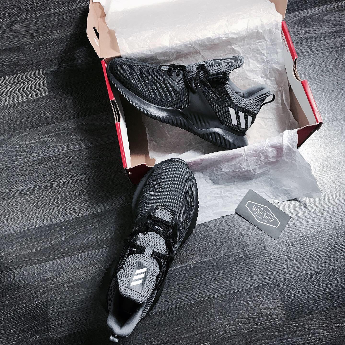 Minhshop.vn - Giày Adidas Alpha bounce Beyond 2 M 'Core Black' [BB7568]