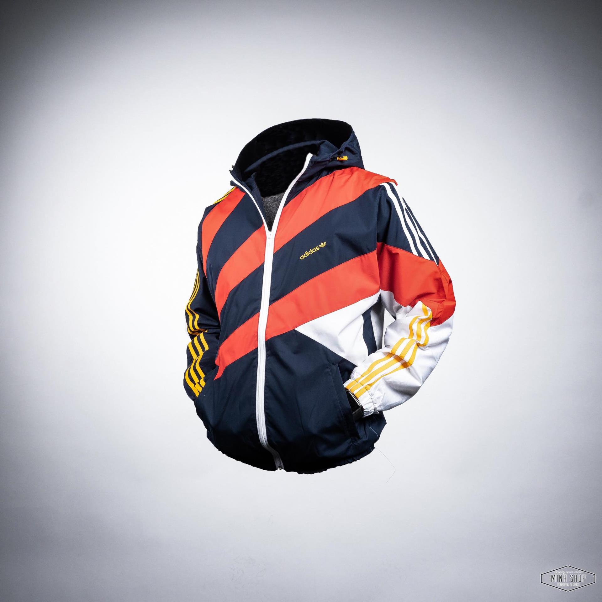 Minhshop.vn - Áo Khoác Adidas Navy/Red/Yellow [gj6730]