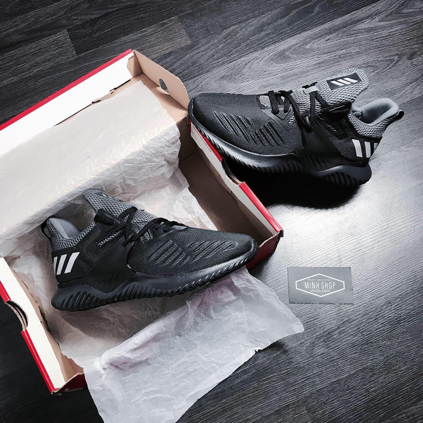 Minhshop.vn - Giày Adidas Alpha bounce Beyond 2 M 'Core Black' [BB7568]