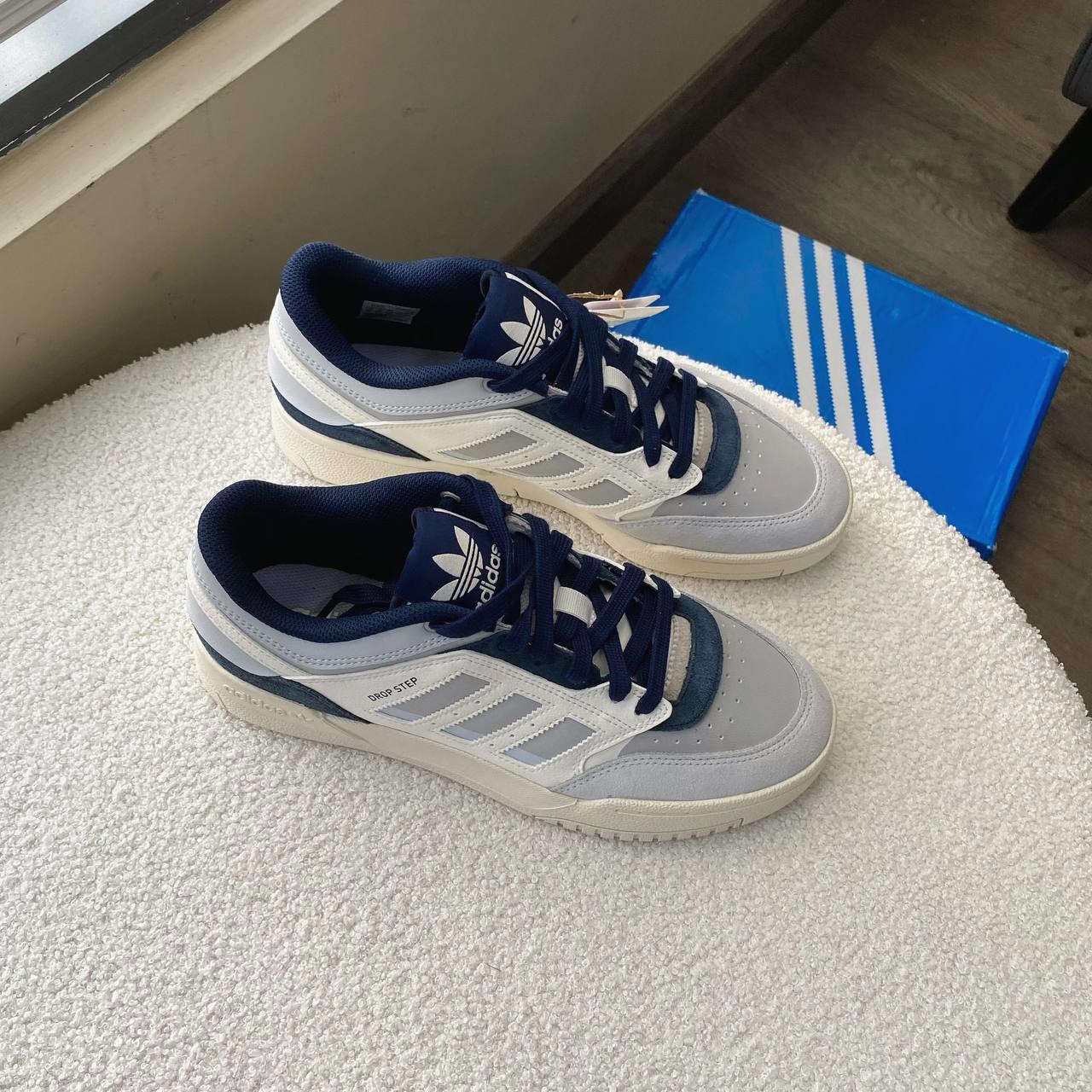 Minhshop.vn - Giày Adidas Drop Step Low Off White Halo Blue [HQ7119]