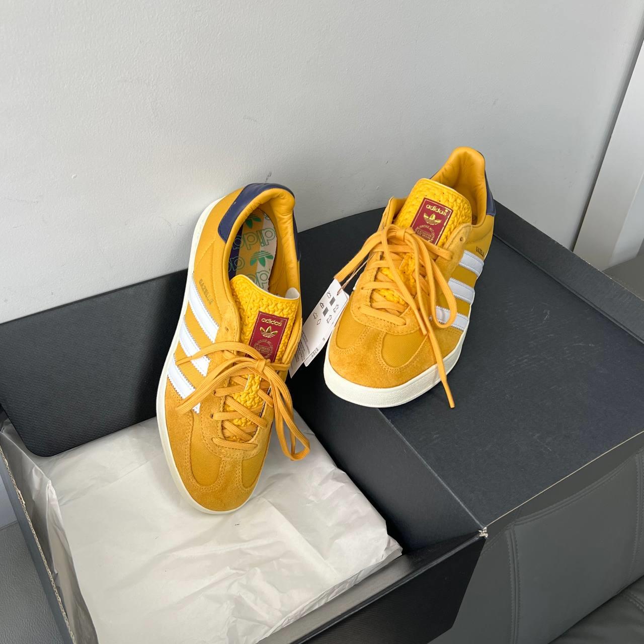 Minhshop.vn - Giày Adidas Originals Gazelle 'Yellow White Black' [IE0540]