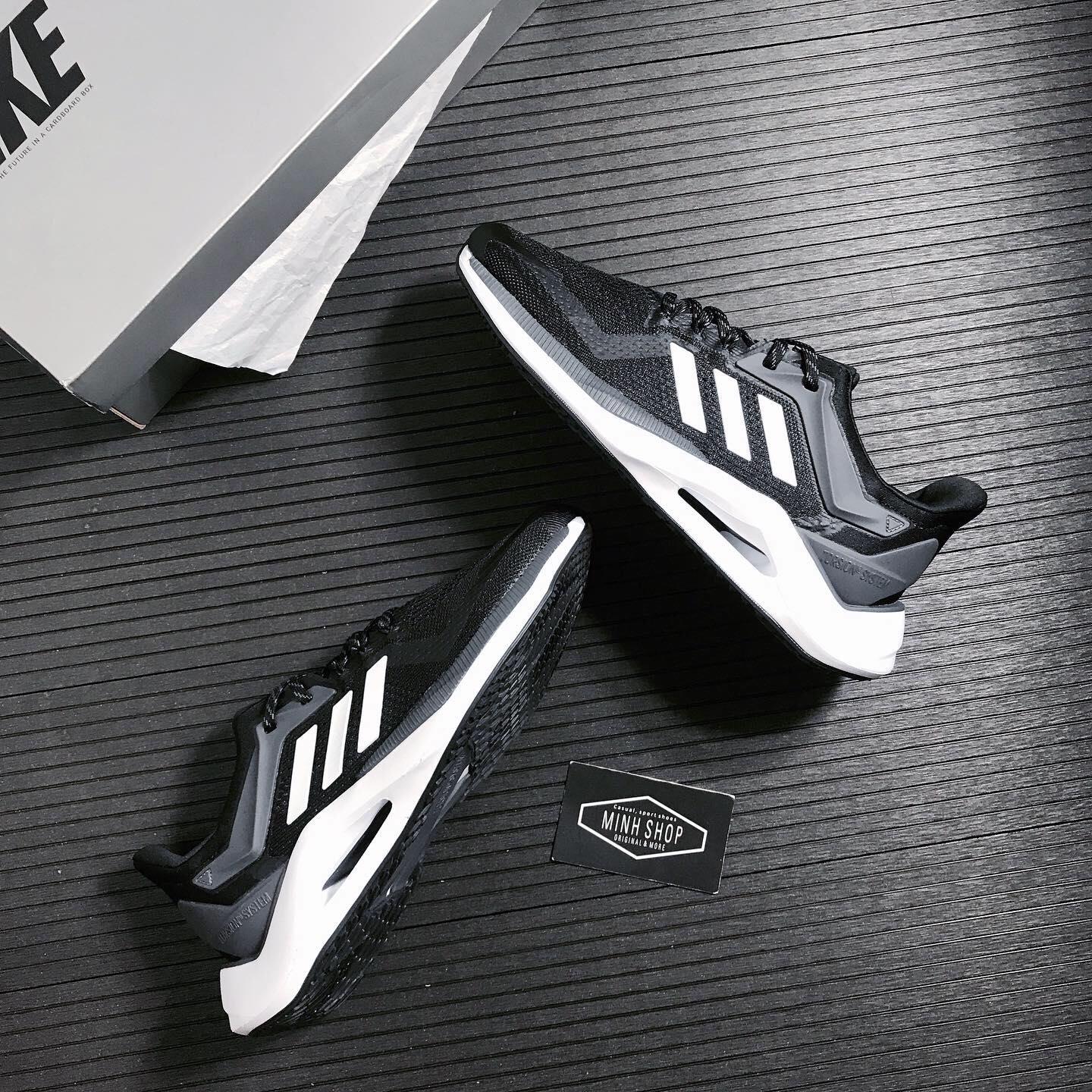 Minhshop.vn - Giày Adidas ALPHATORSION 2.0 Black White [GZ8738]