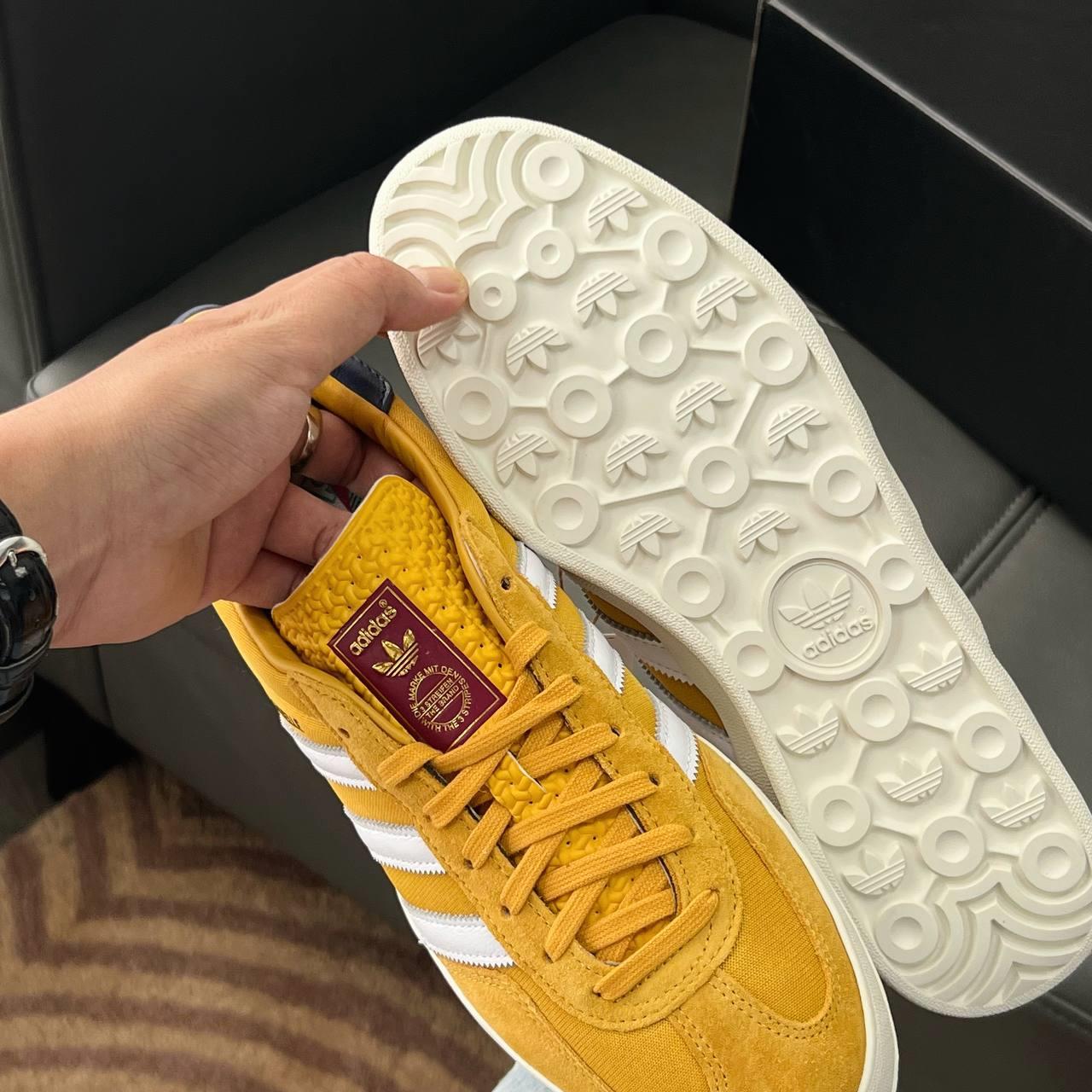 Minhshop.vn - Giày Adidas Originals Gazelle 'Yellow White Black' [IE0540]