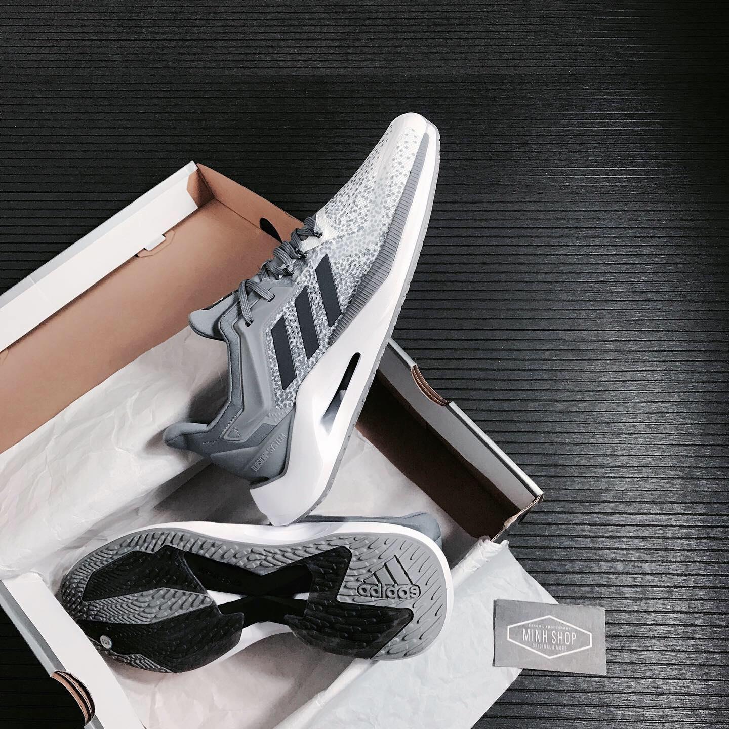 Minhshop.vn - -9XX Giày Adidas ALPHATORSION 2.0 Grey White [GZ8742]