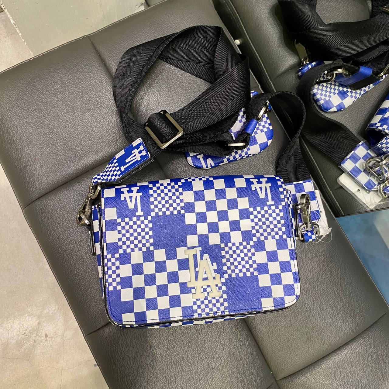 Minhshop.vn - #SALE Túi MLB Checkerboard Mini Cross Hoody Bag LA ...