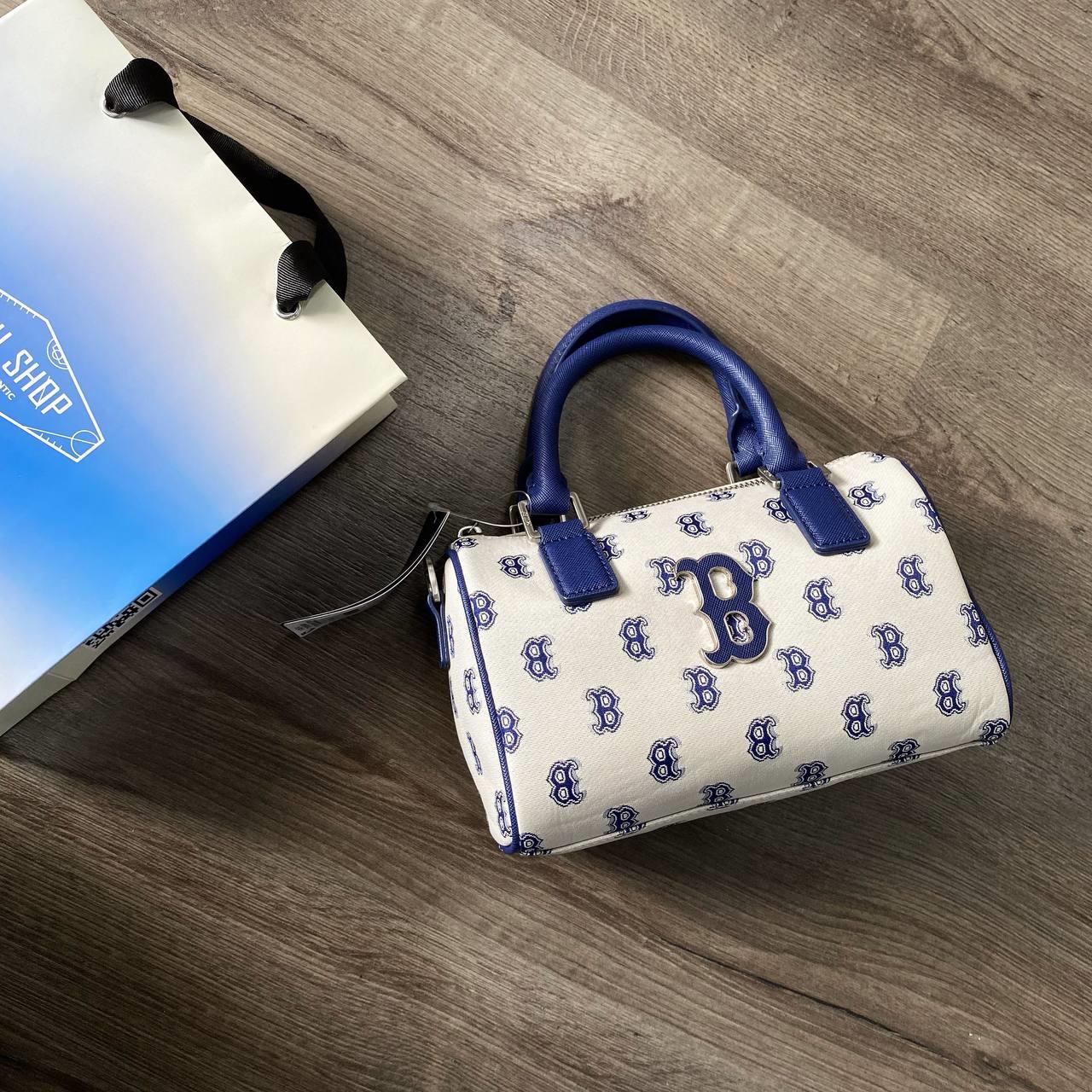 Minhshop.vn - Túi MLB Classic Monogram Jacquard Boston Bag Boston Red ...