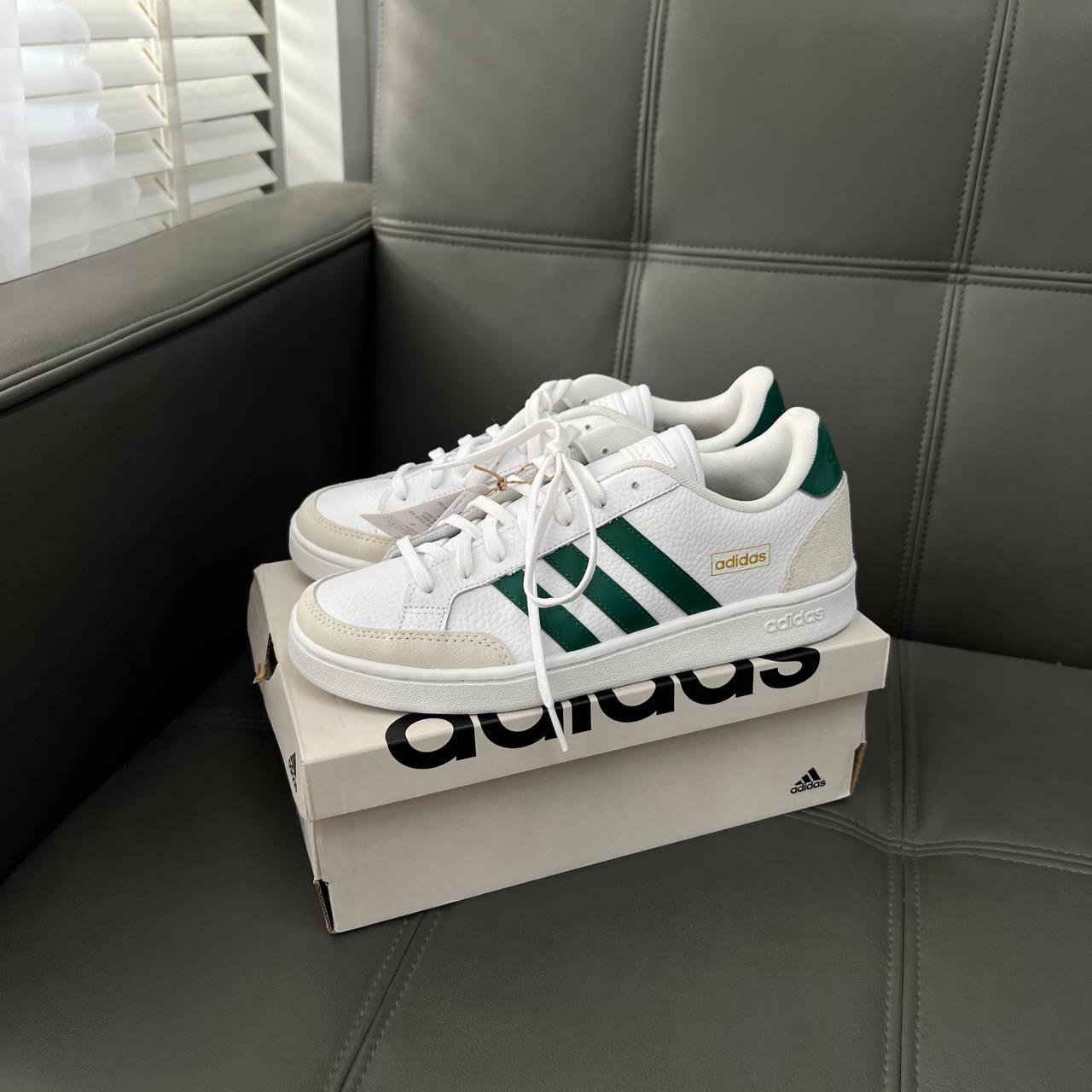 Minhshop.vn - Giày Adidas Grand Court SE White Collegiate Green [FW6688]