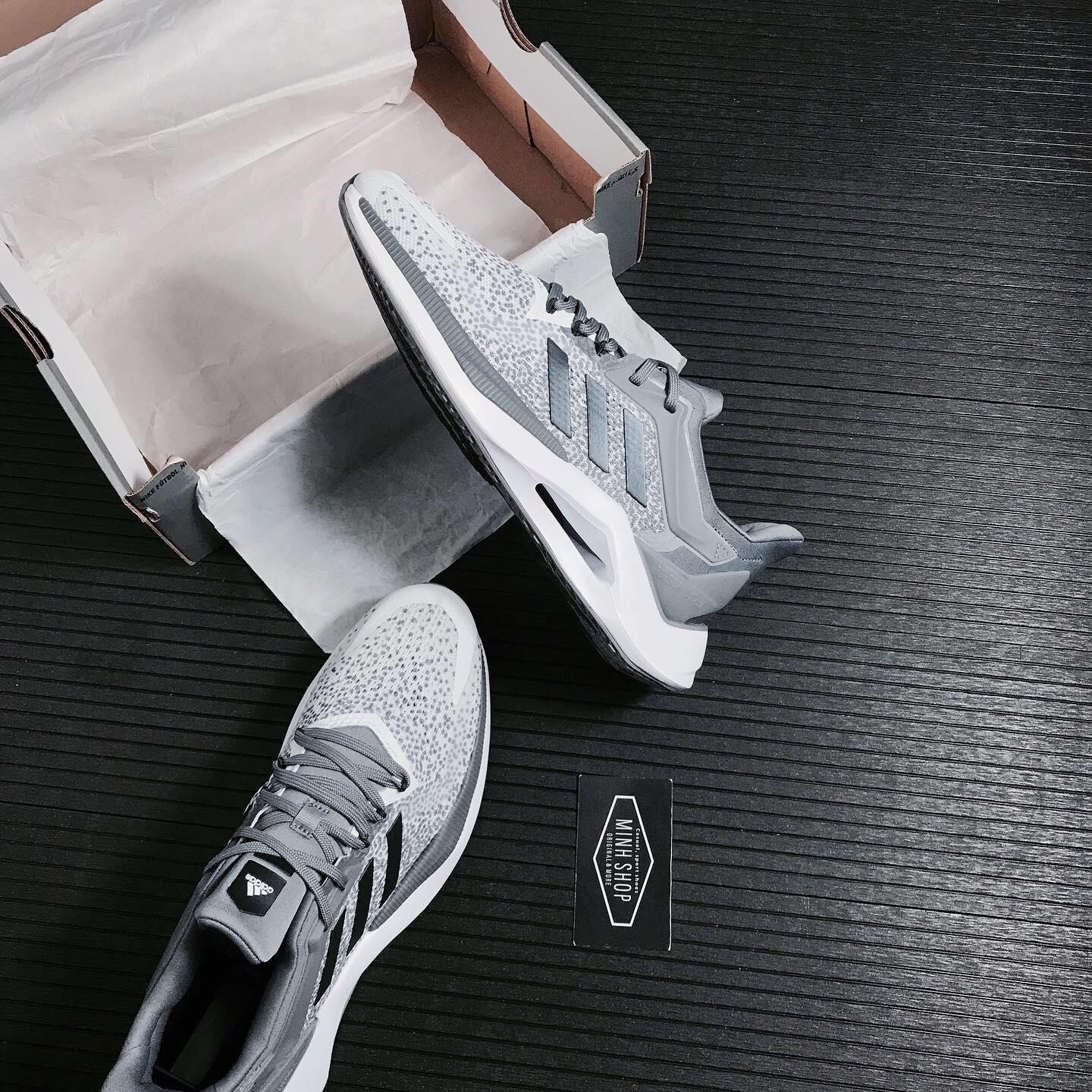 Minhshop.vn - -9XX Giày Adidas ALPHATORSION 2.0 Grey White [GZ8742]