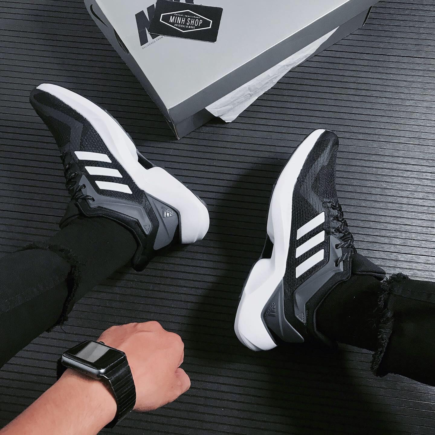 Minhshop.vn - Giày Adidas ALPHATORSION 2.0 Black White [GZ8738]