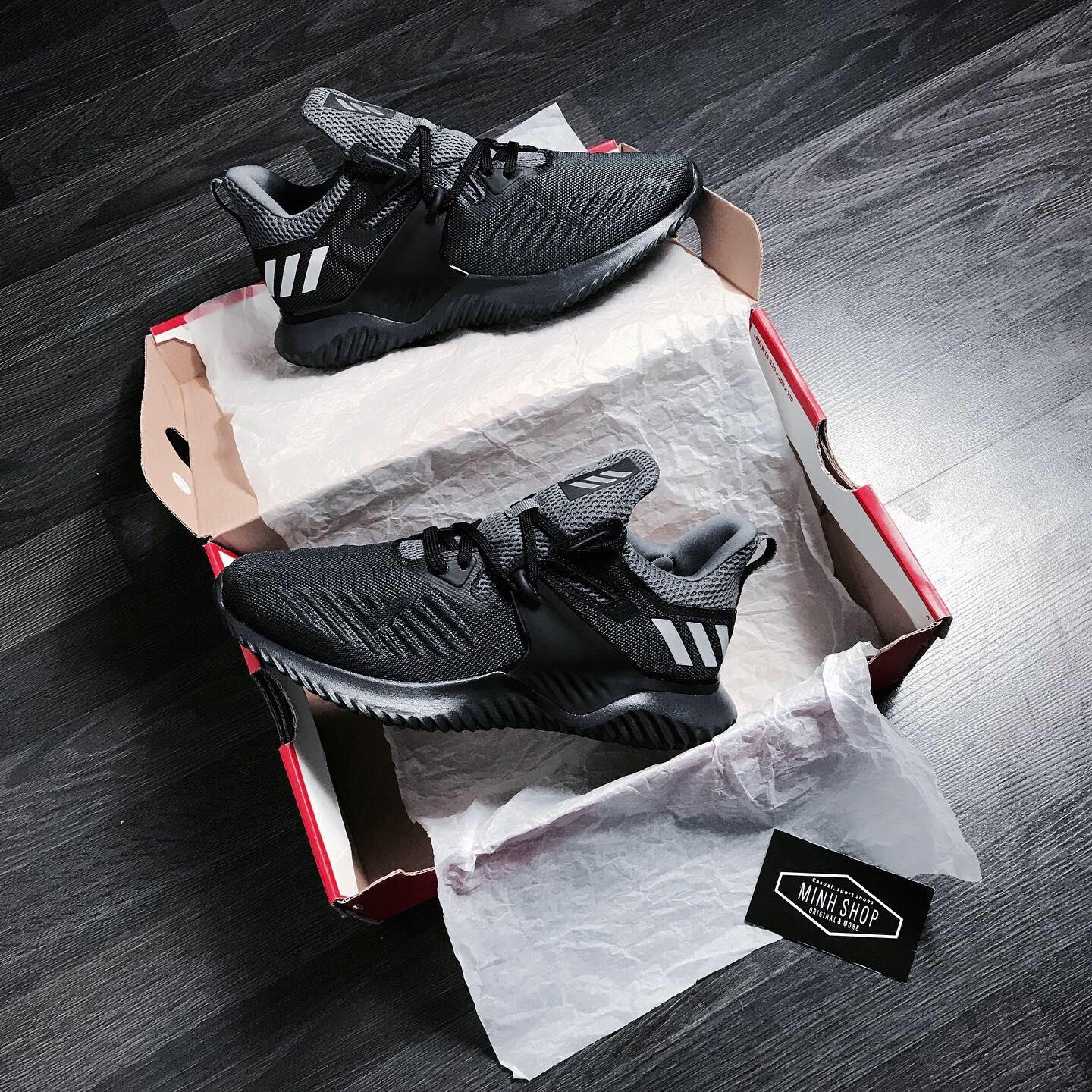 Minhshop.vn - Giày Adidas Alpha bounce Beyond 2 M 'Core Black' [BB7568]