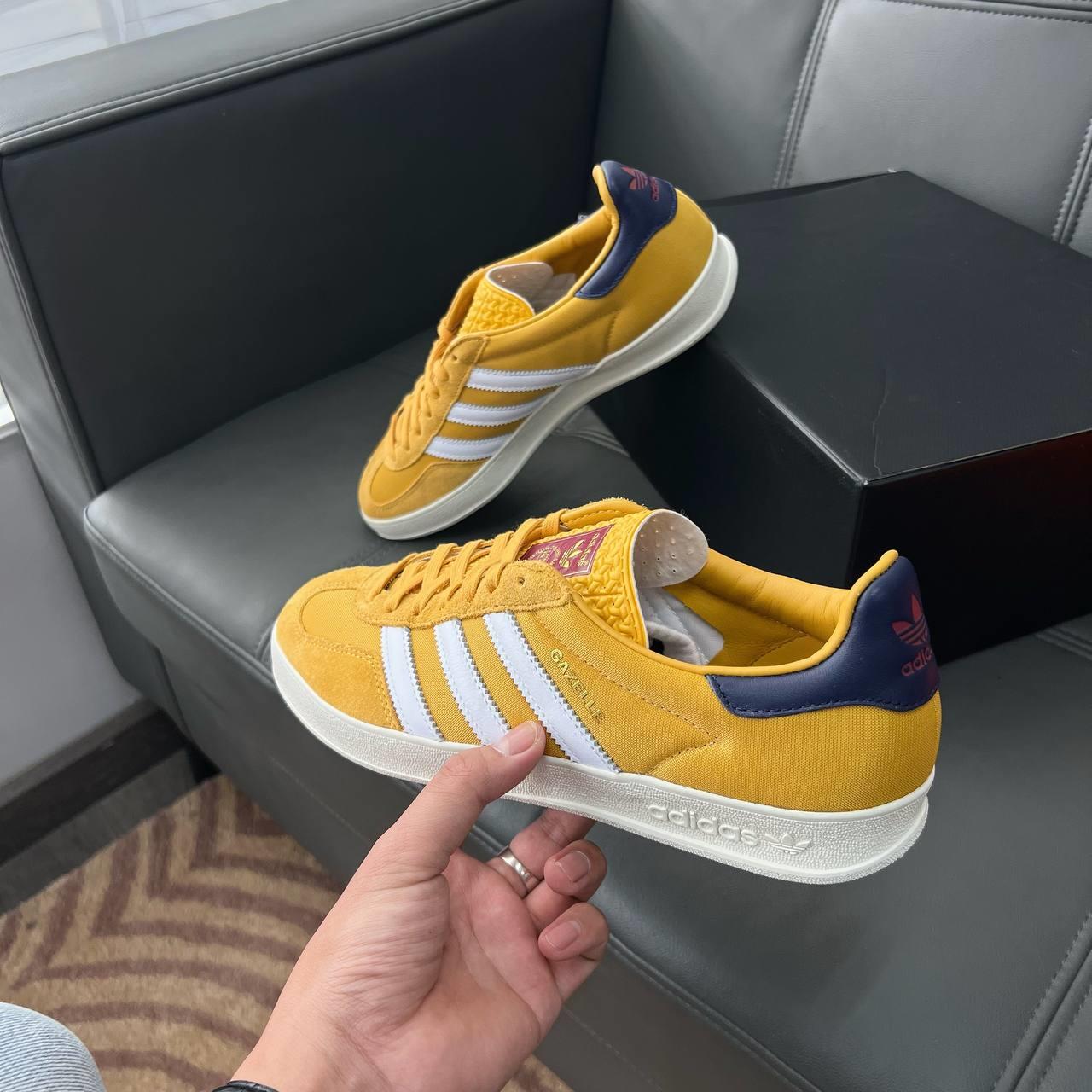 Minhshop.vn - Giày Adidas Originals Gazelle 'Yellow White Black' [IE0540]