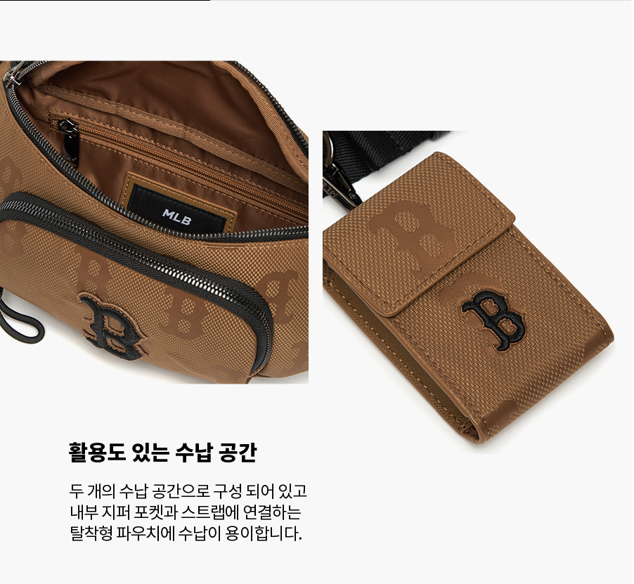 Minhshop.vn - TÚI MLB MONOGRAM NYLON JACQUARD HIPS BOSTON RED SOX ...