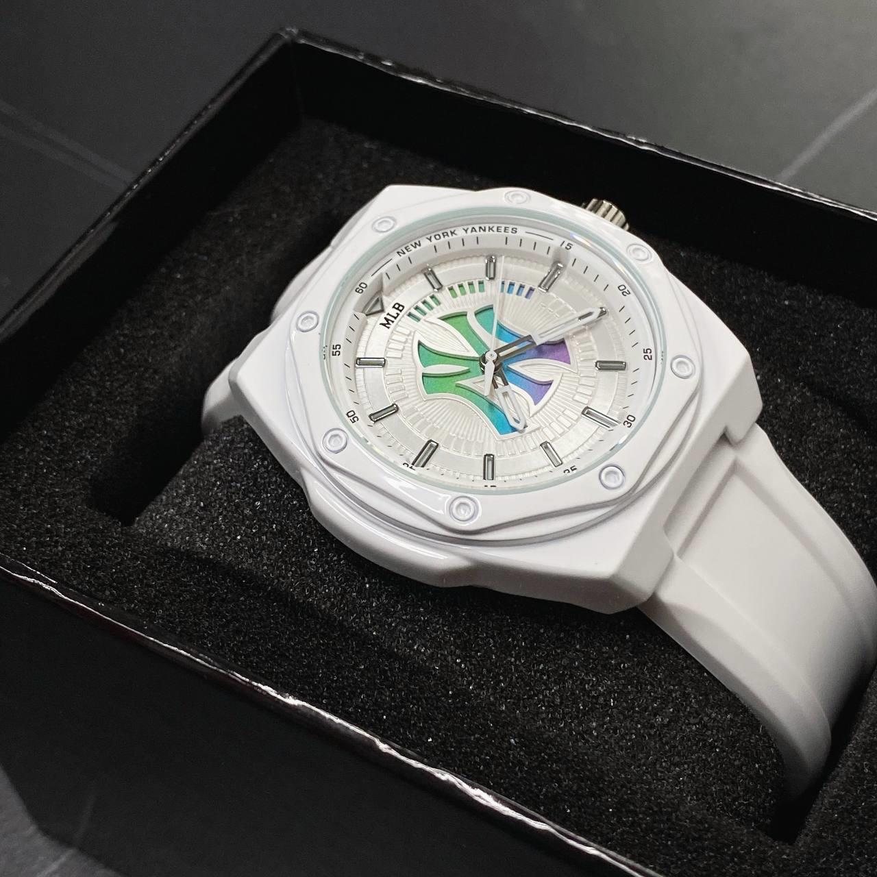 Minhshop.vn - Đồng hồ MLB White [MLB-NY23052-WP8]