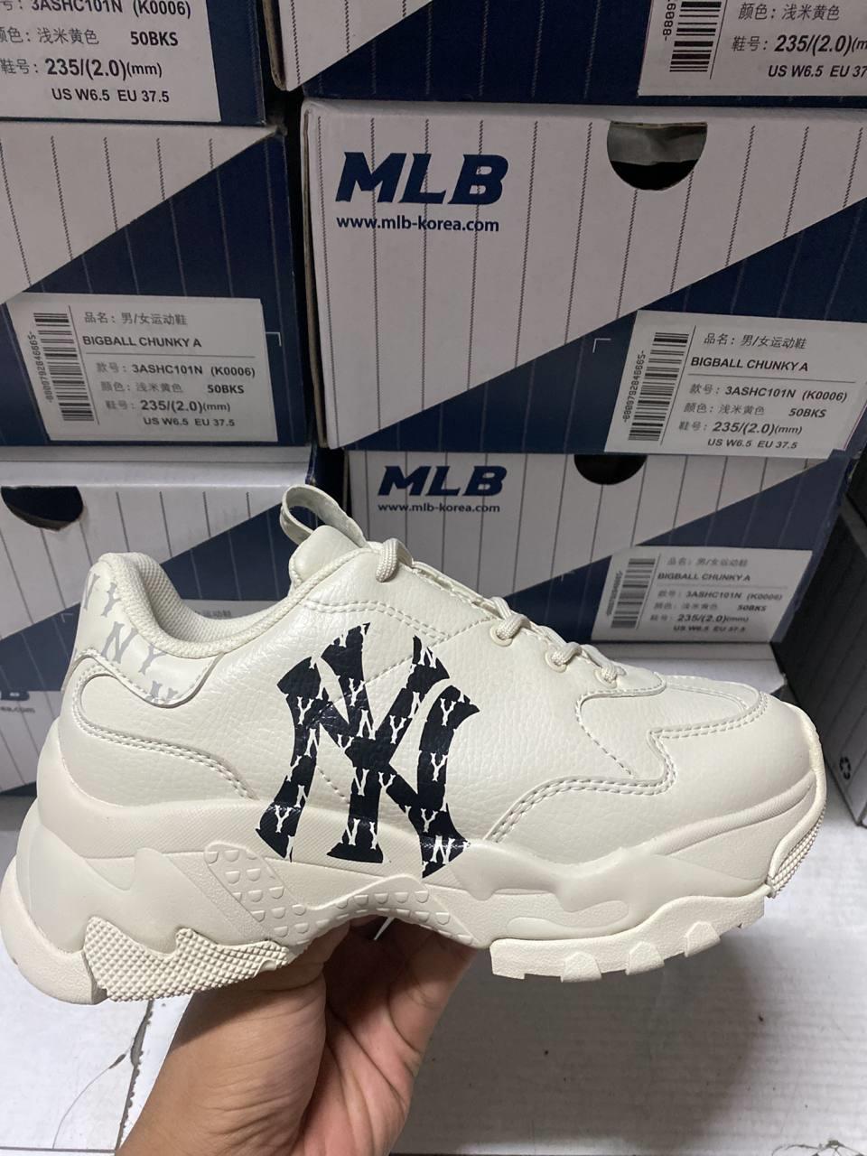 Minhshop.vn - GIÀY MLB BIGBALL CHUNKY A MONOGRRAM [3ASHBMN3N -50BKS] ZZZZ