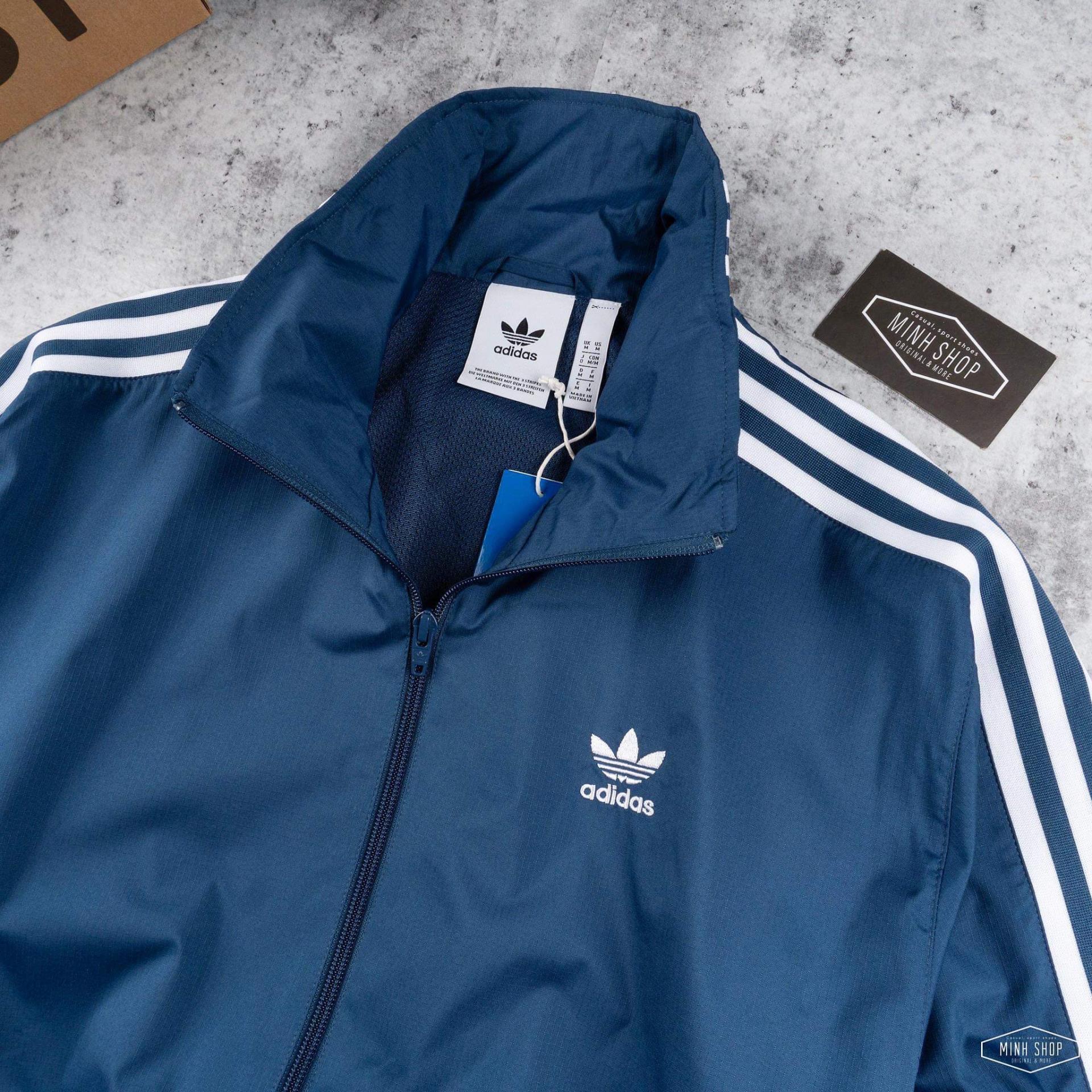 Minhshop.vn - Áo Khoác Jacket Adidas Blue/White ** [FM9883]