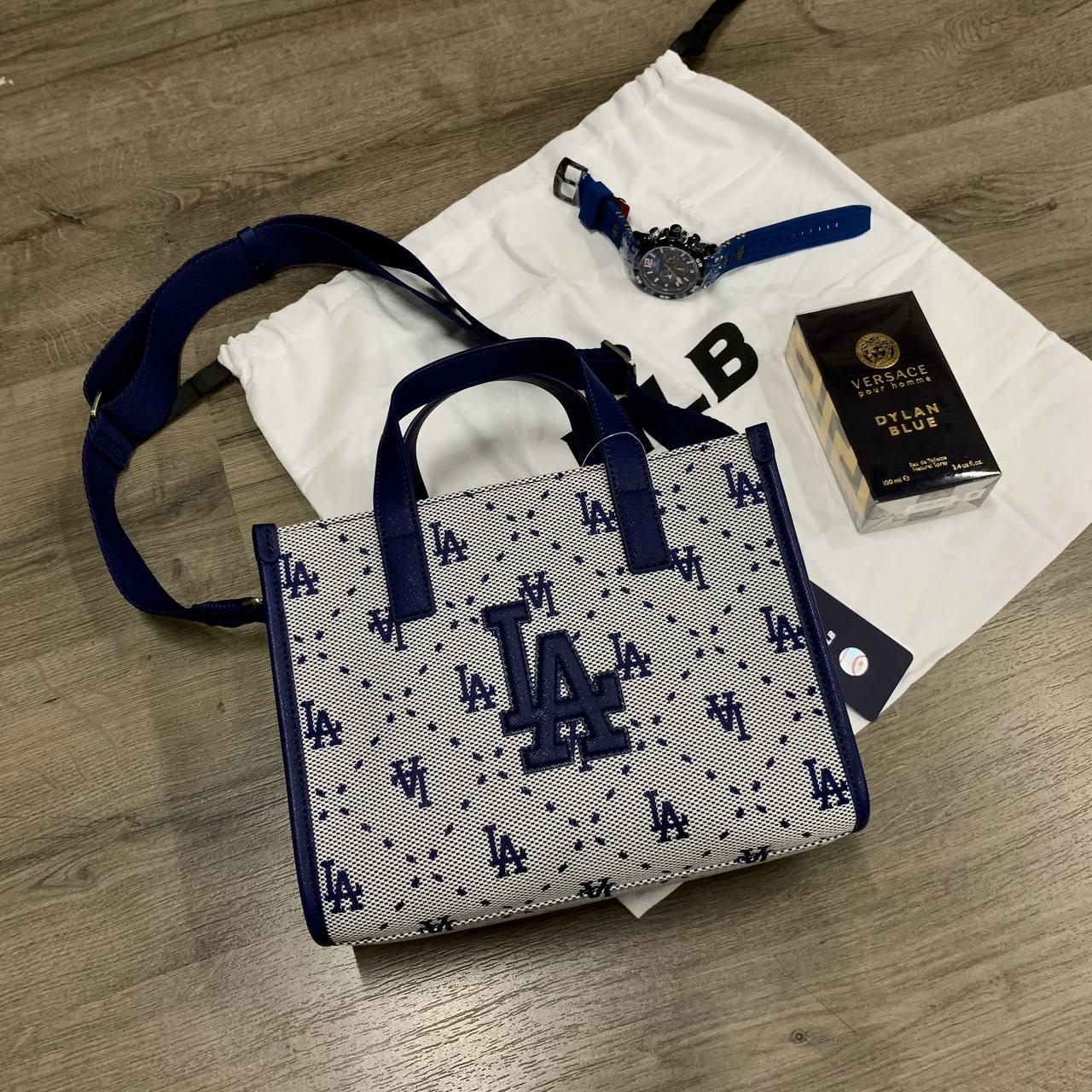 Minhshop.vn - Túi MLB Big Diamond Monogram Jacquard Small Tote Bag LA ...