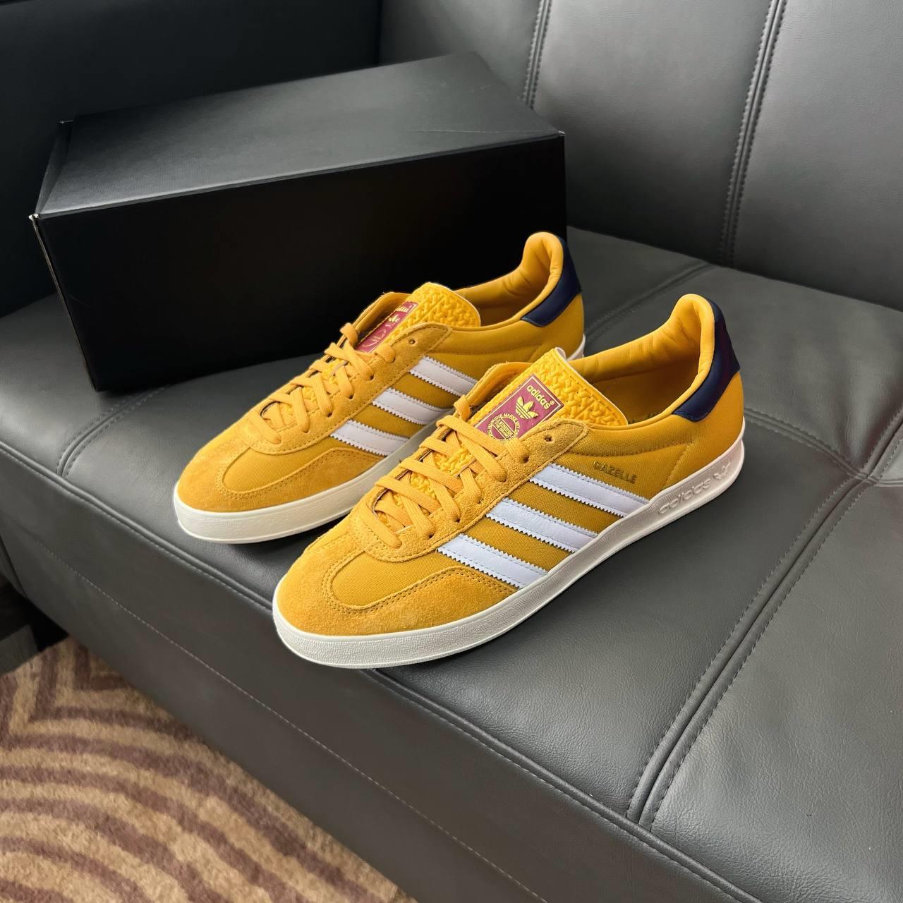 Minhshop.vn - Giày Adidas Originals Gazelle 'Yellow White Black' [IE0540]