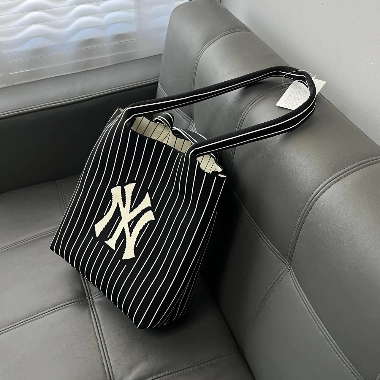 Minhshop.vn - Túi MLB Tote Korea Basic Big Logo Knit New York Yankees ...