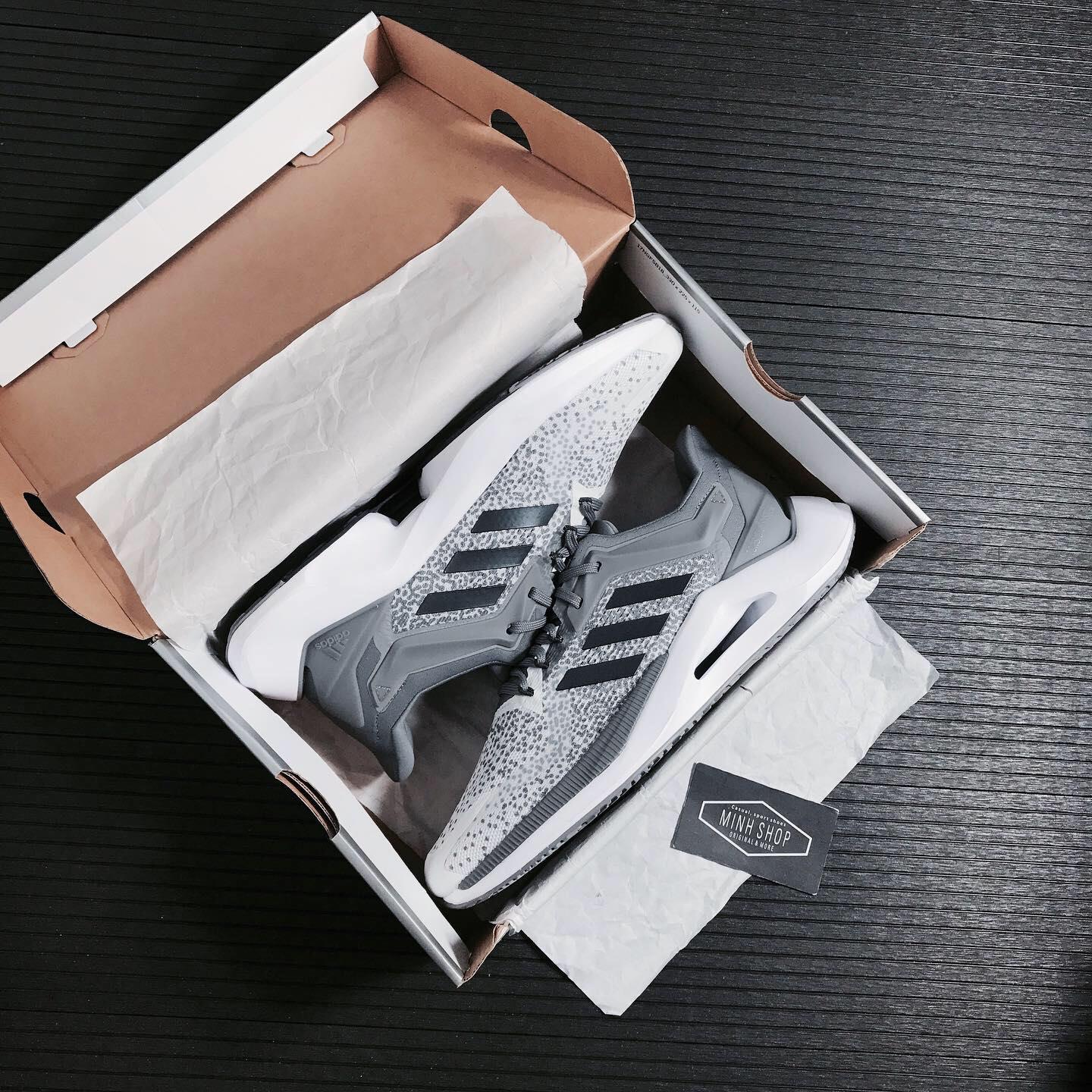 Minhshop.vn - -9XX Giày Adidas ALPHATORSION 2.0 Grey White [GZ8742]