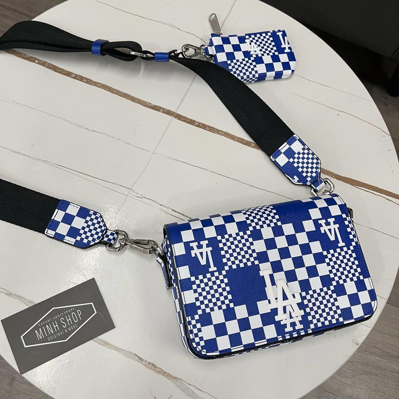 Minhshop.vn - Túi MLB Checkerboard Mini Cross Hoody Bag LA Dodgers ...