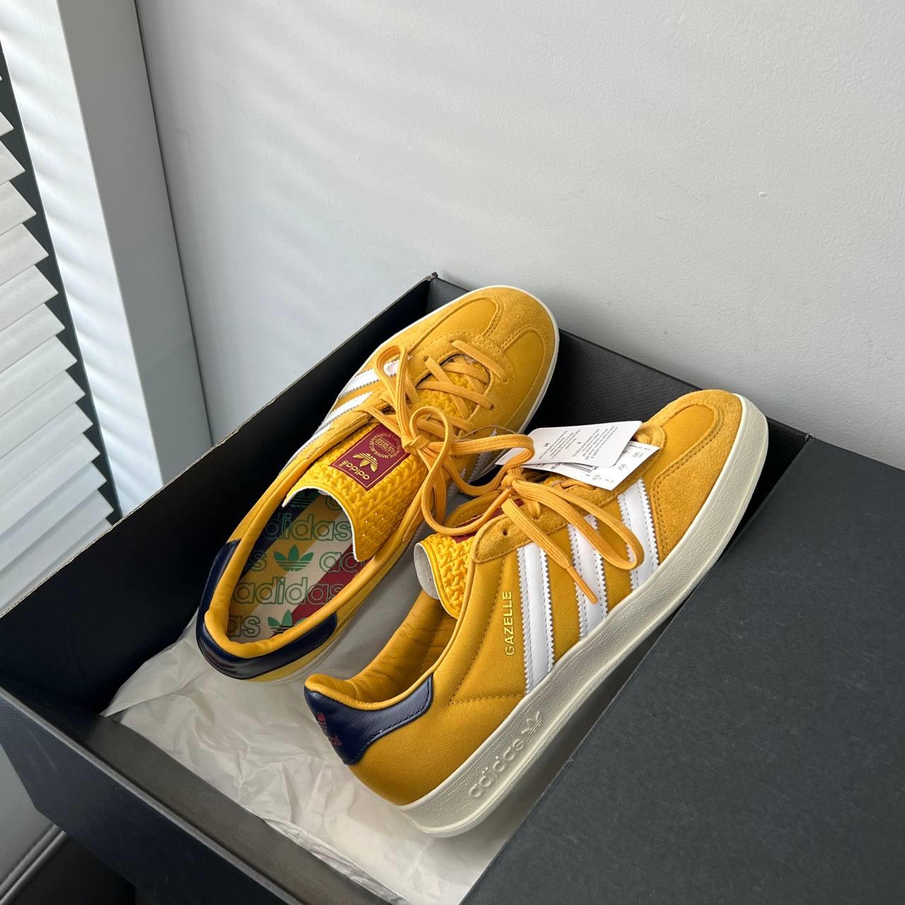 Minhshop.vn - Giày Adidas Originals Gazelle 'Yellow White Black' [IE0540]