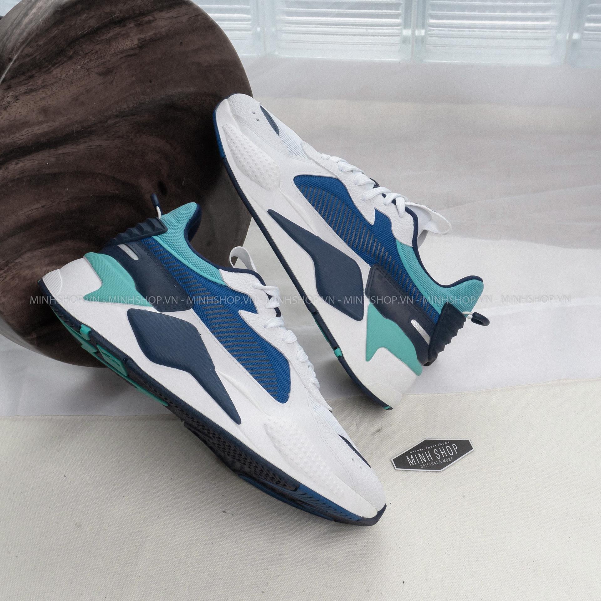 Minhshop.vn - Giày Puma RS-X Hard Drive Puma White/Galaxy Blue [369818 ...