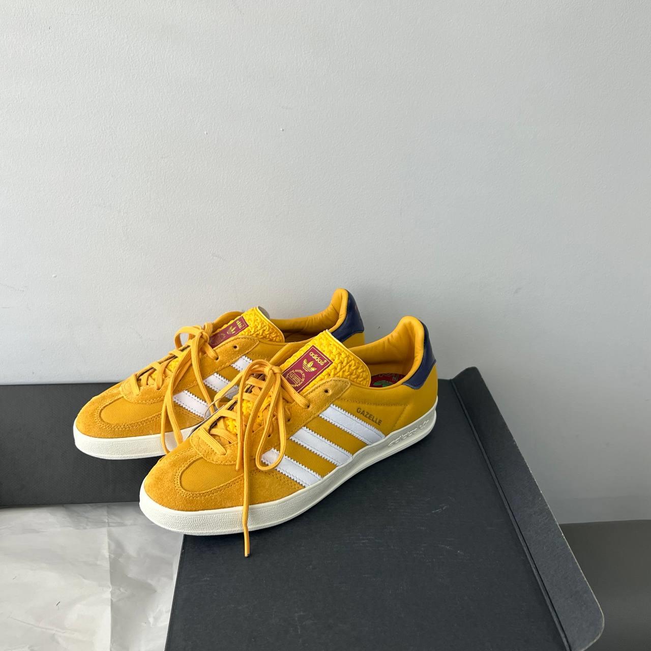 Minhshop.vn - Giày Adidas Originals Gazelle 'Yellow White Black' [IE0540]