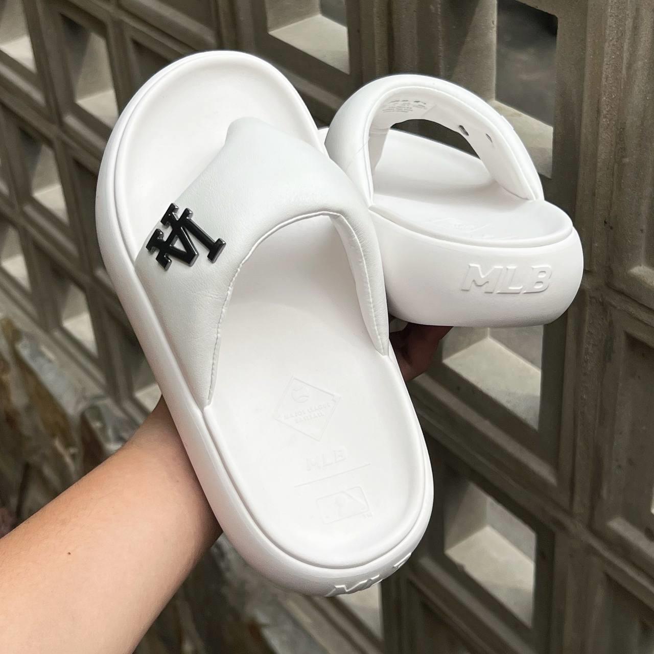 Minhshop.vn - Dép MLB Base Flip-flop Los Angeles Dodgers ''Ivory ...