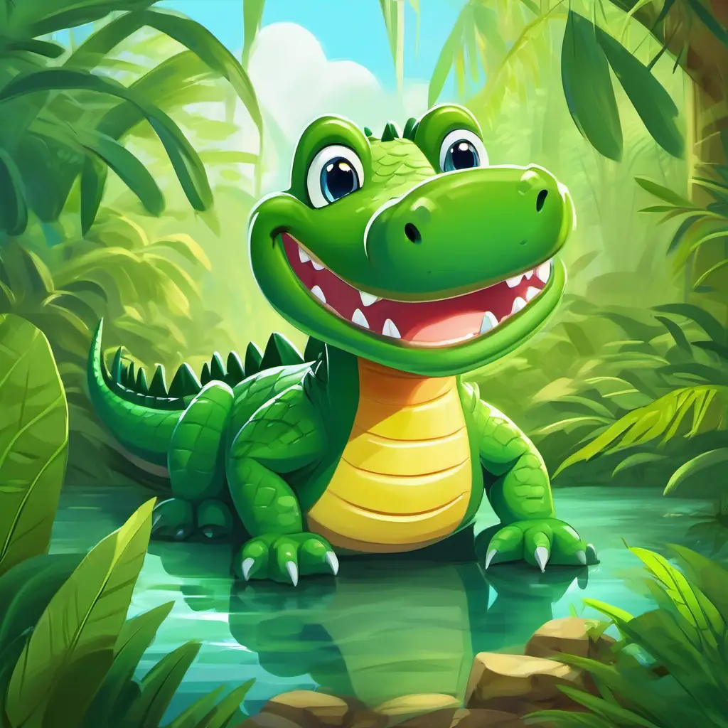 Bedtime Story | Charlie the Friendly Crocodile