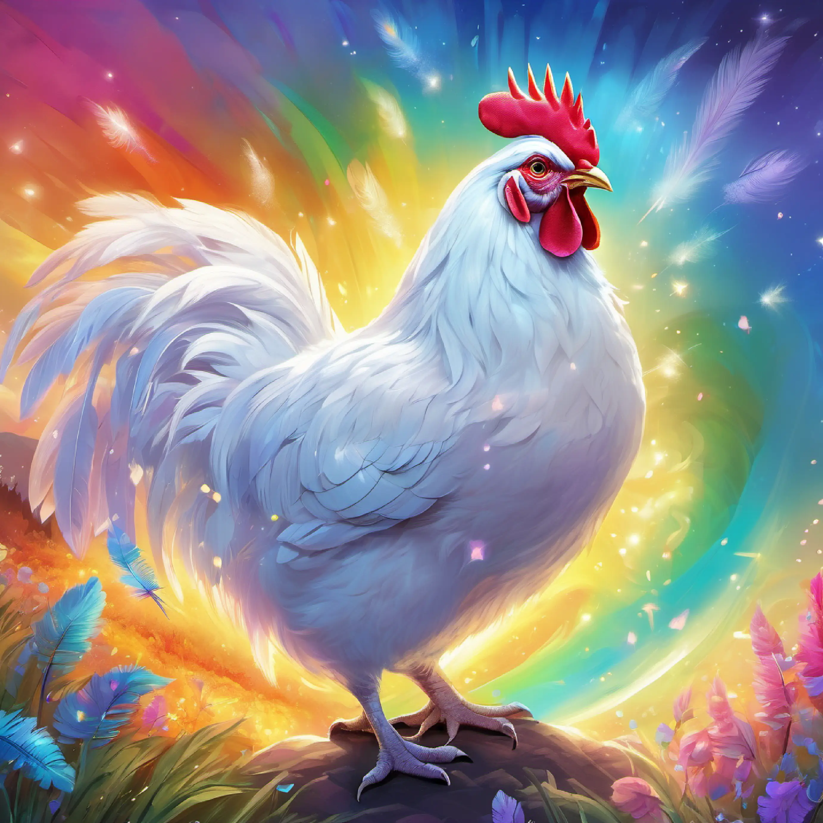 Lily and the Magic Hen's Rainbow Quest