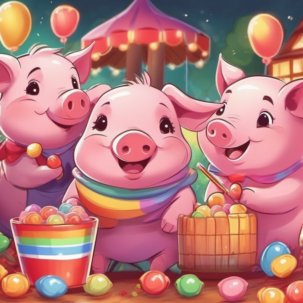 Bedtime Story | The Three Little Pigs go to Space