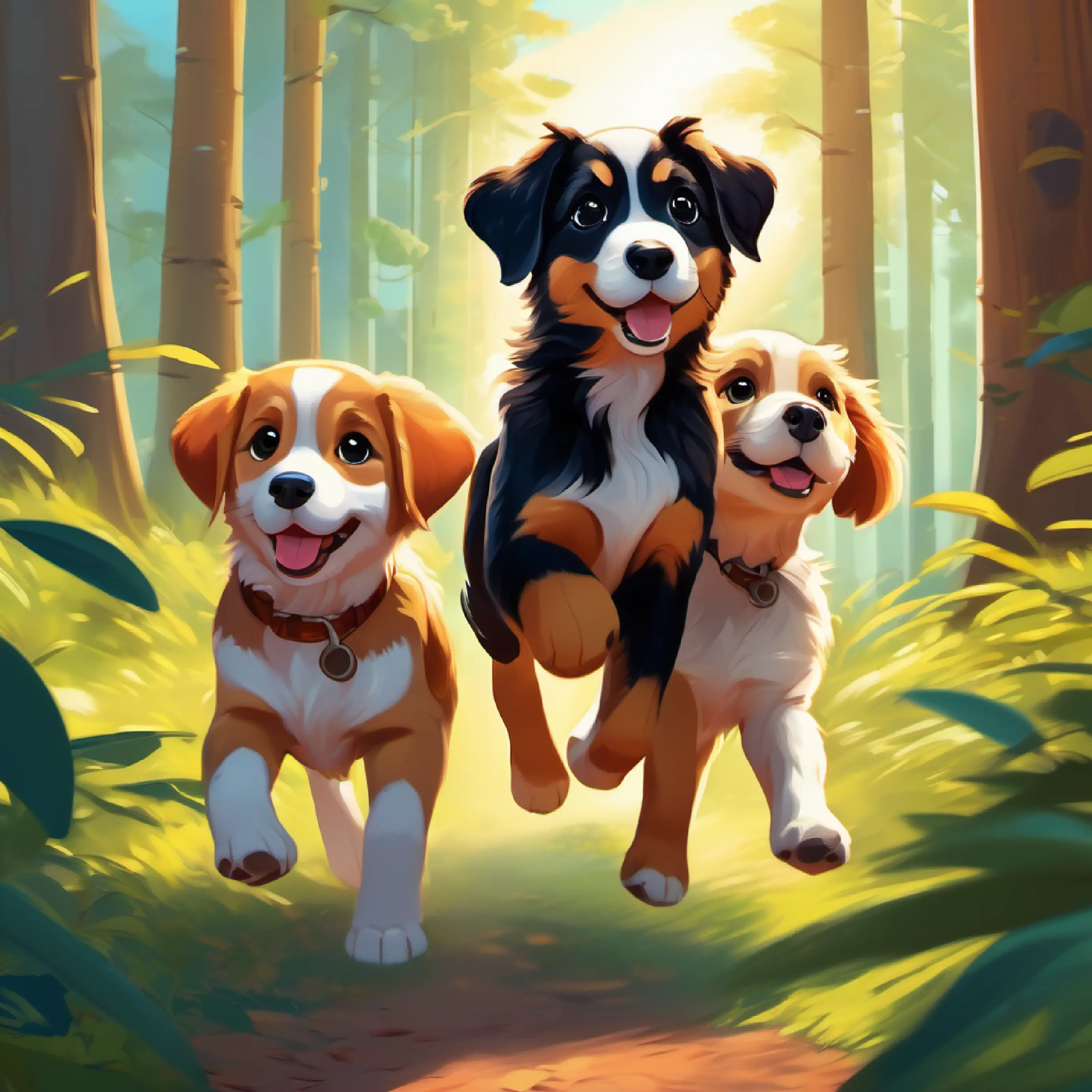 Bedtime Story | The Treasure Hunt of the Three Little Dogs