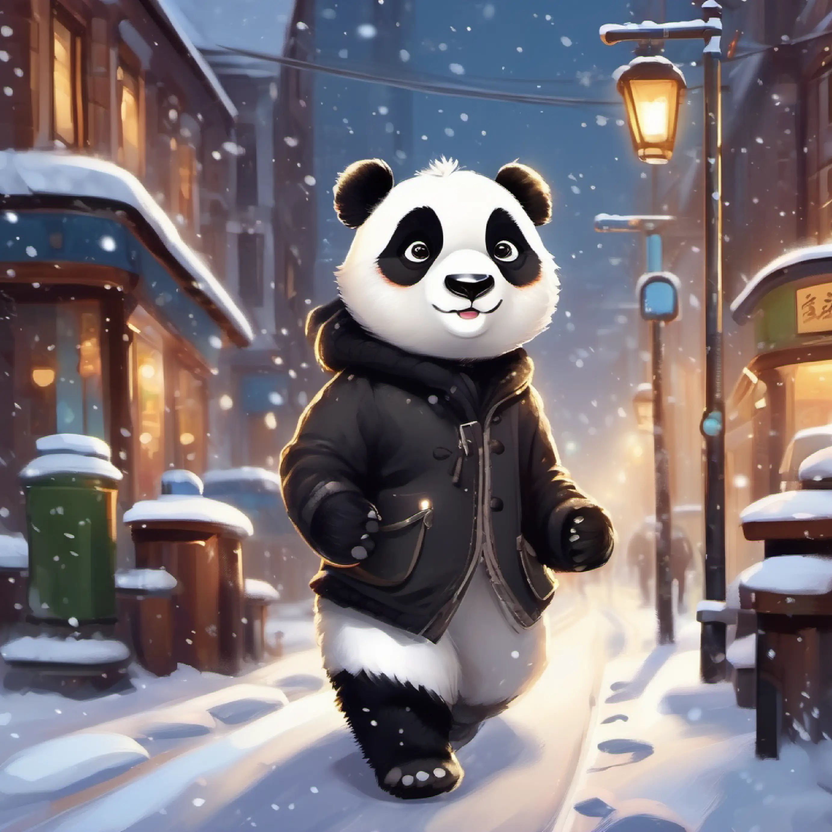 Bedtime Story | The Cozy Panda's Winter Stroll