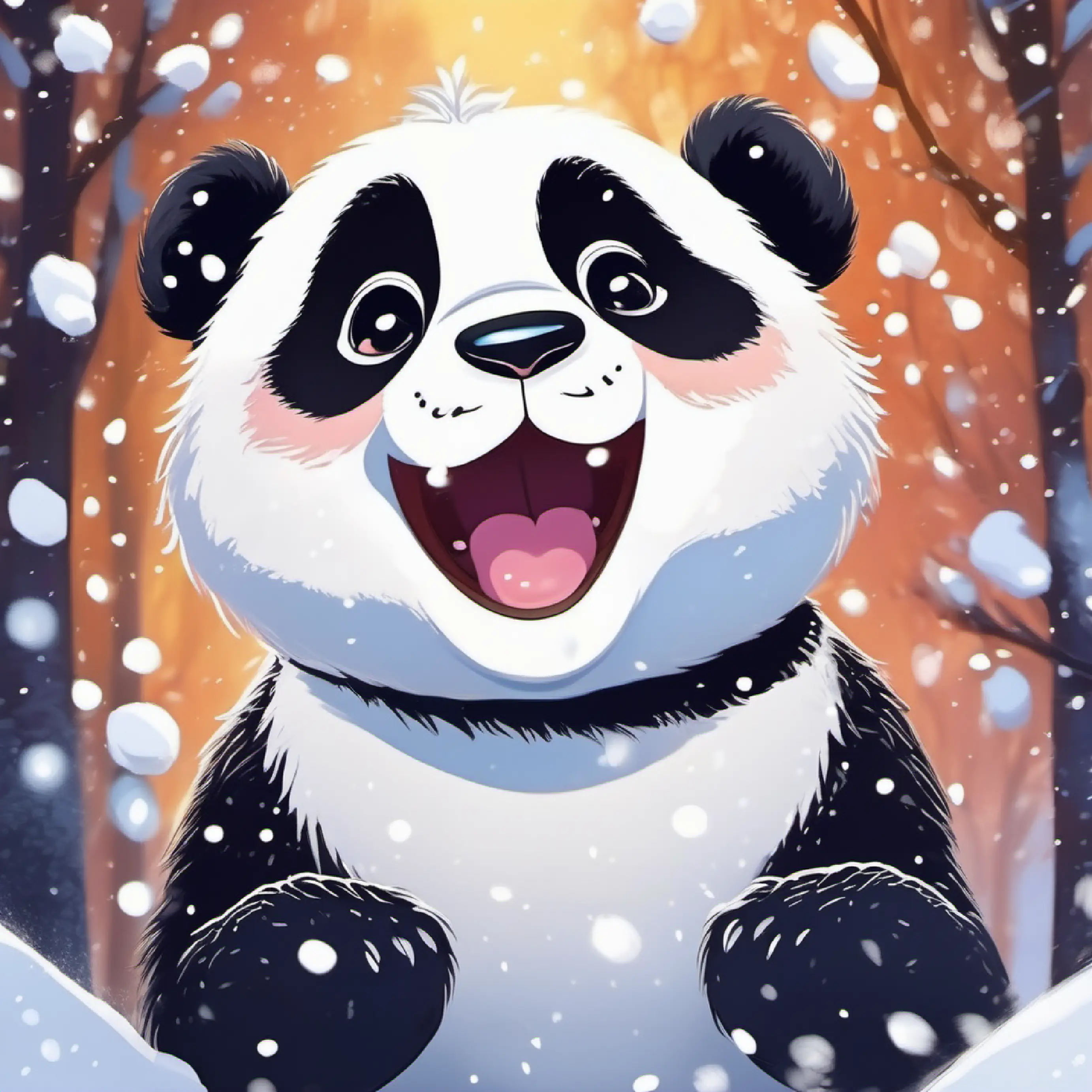 Bedtime Story | The Cozy Panda's Winter Stroll
